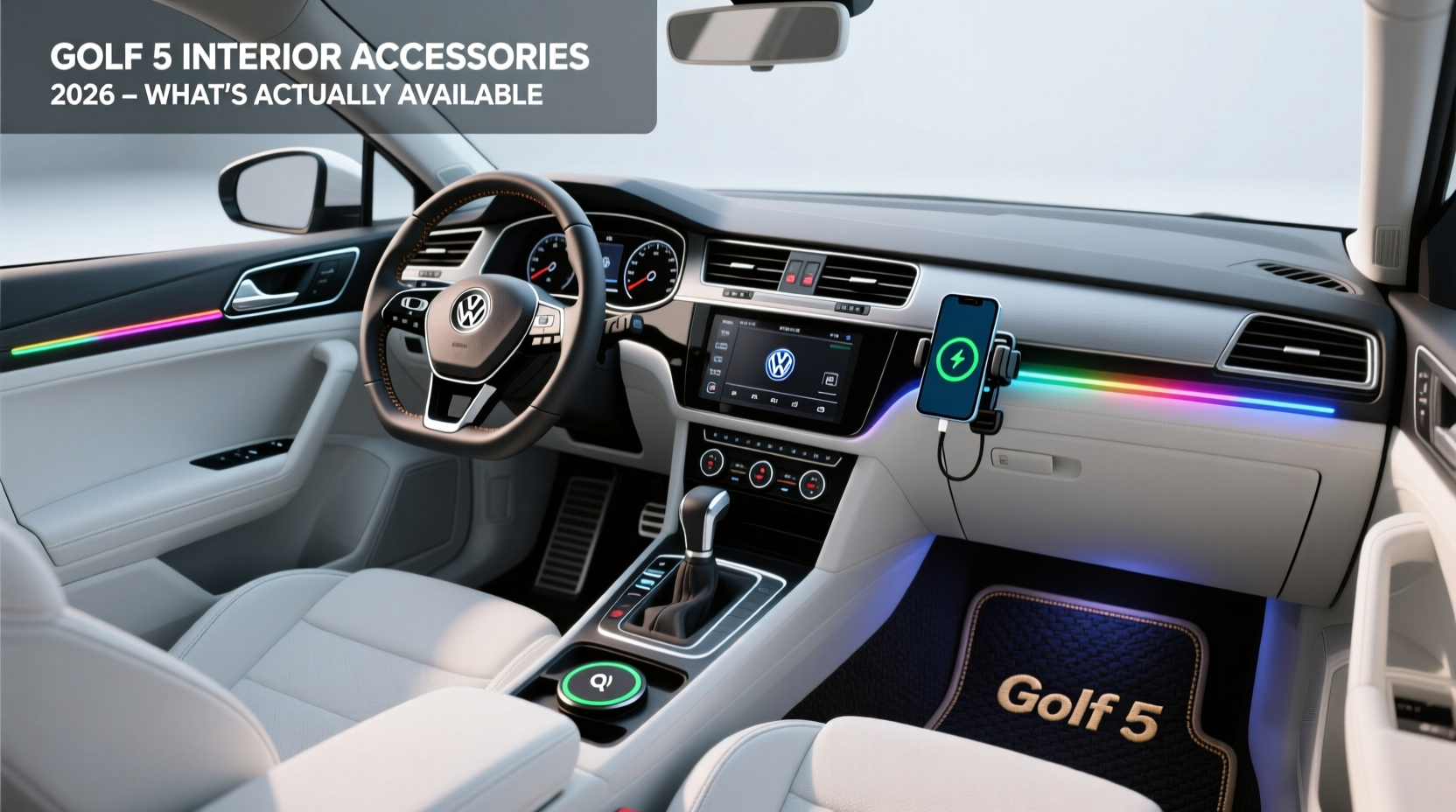 Golf 5 Interior Accessories 2026: What’s Actually Available