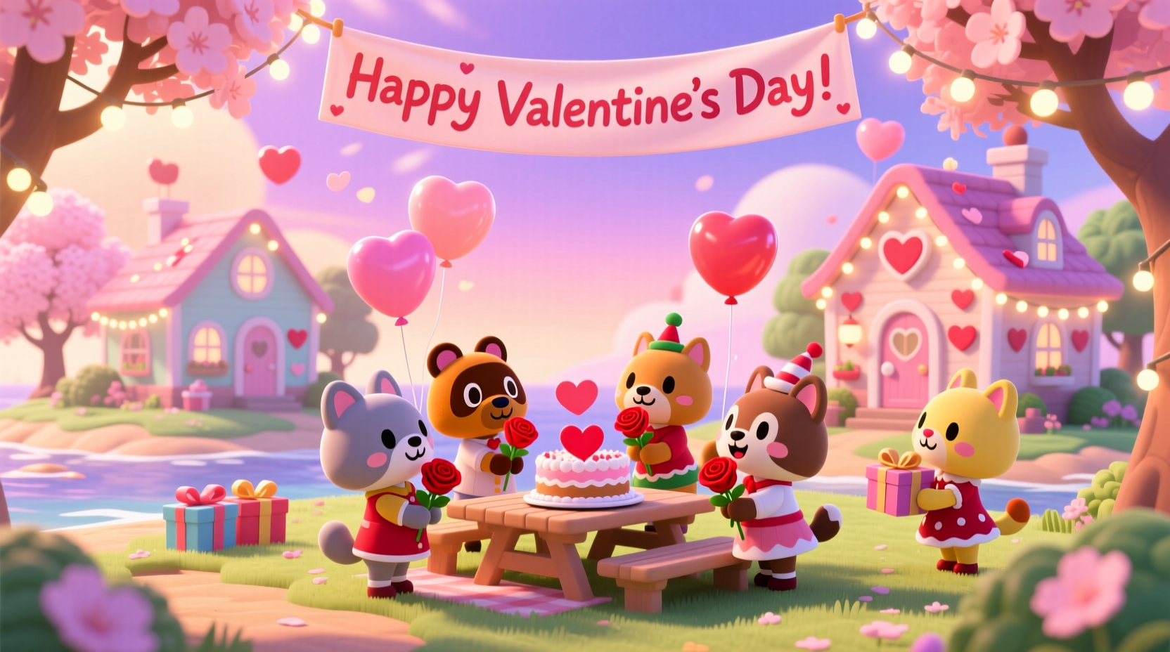 Yes, ACNH Celebrates Valentine's Day with Special Events