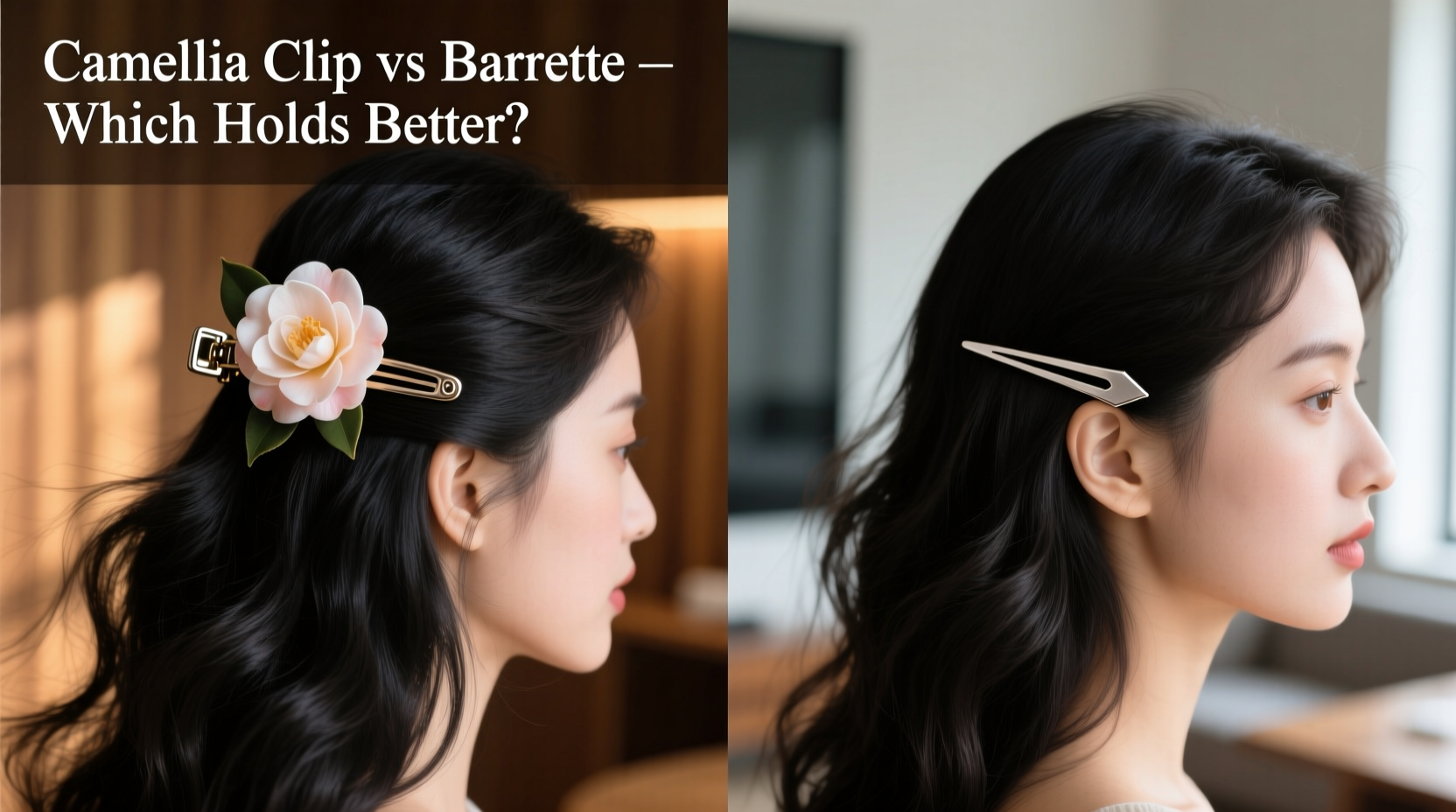 Camellia Clips Vs Barrettes Which One Really Holds Your Hair Without ...