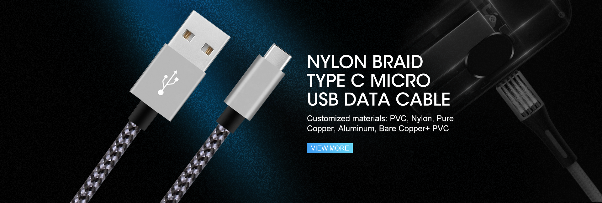 Shenzhen Nanming Electronic Co., Ltd. - Nylon Braided USB Cables, Audio ...