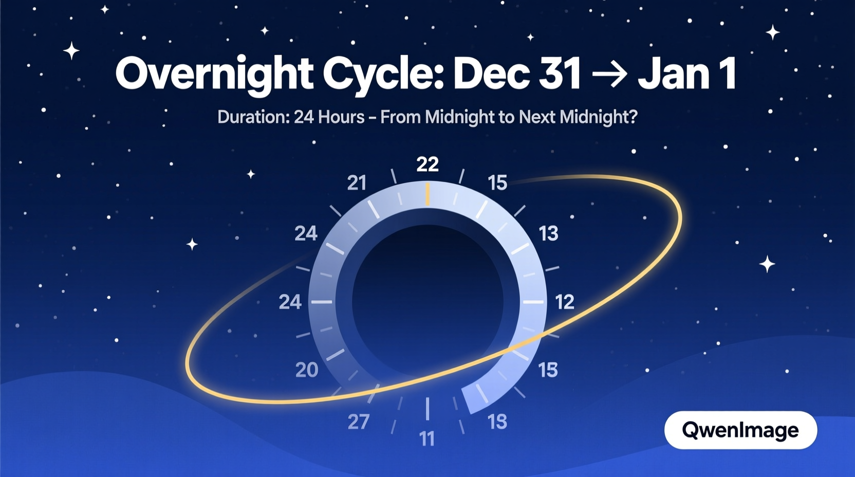 How Long Is the Overnight Cycle Around New Year?