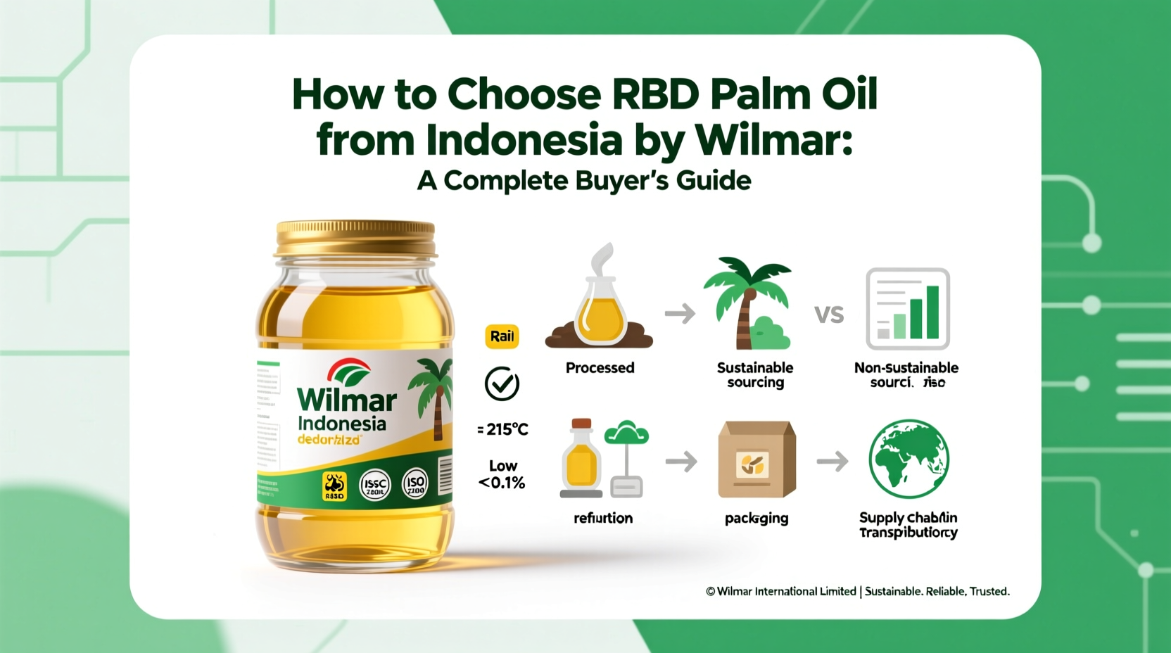 How to Choose RBD Palm Oil from Indonesia by Wilmar: A Complete Buyer's ...