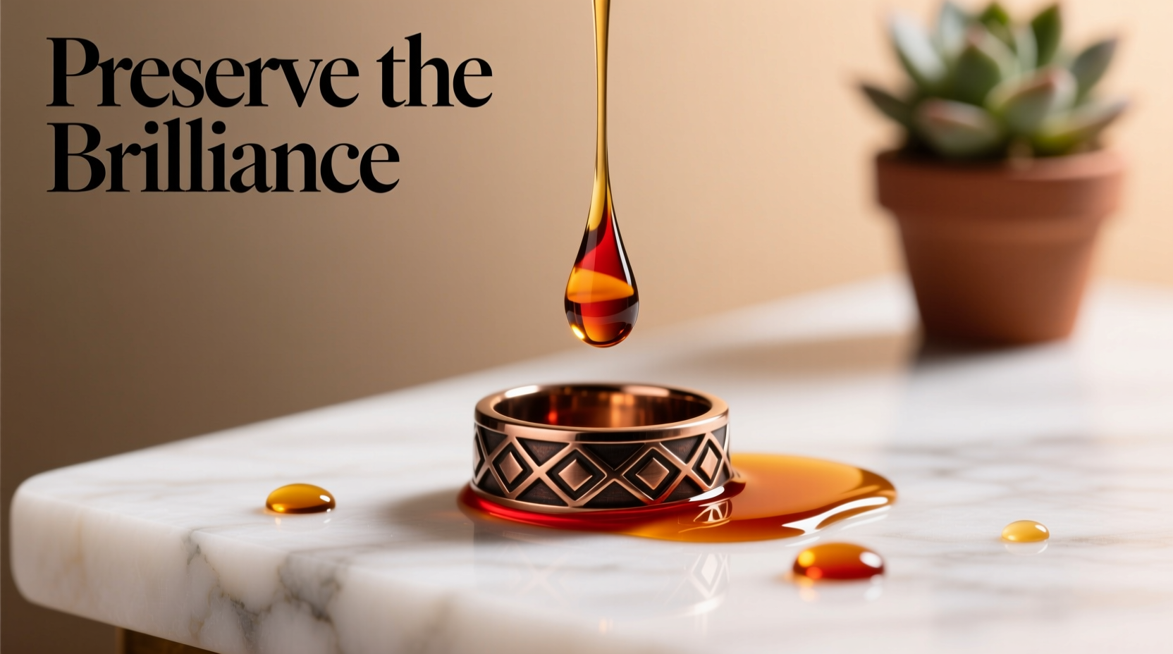 Expert Guide To Preserving The Vibrant Color Of Your Oil Dripping Ring