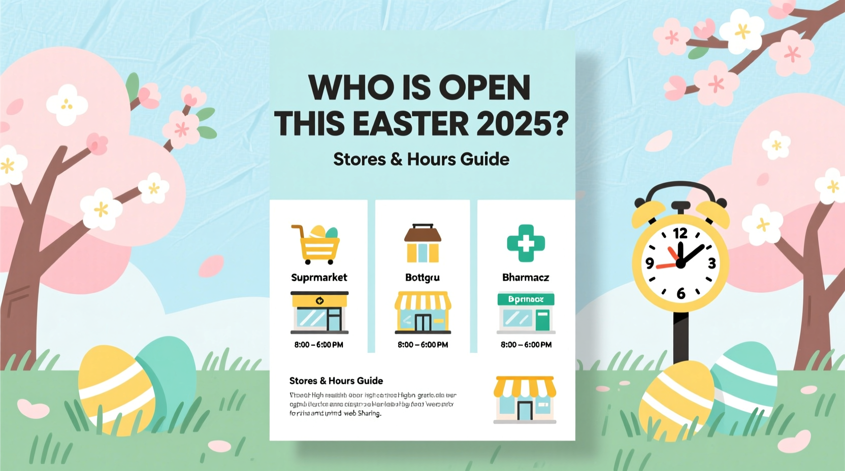 Who Is Open Easter 2025? Stores & Hours Guide