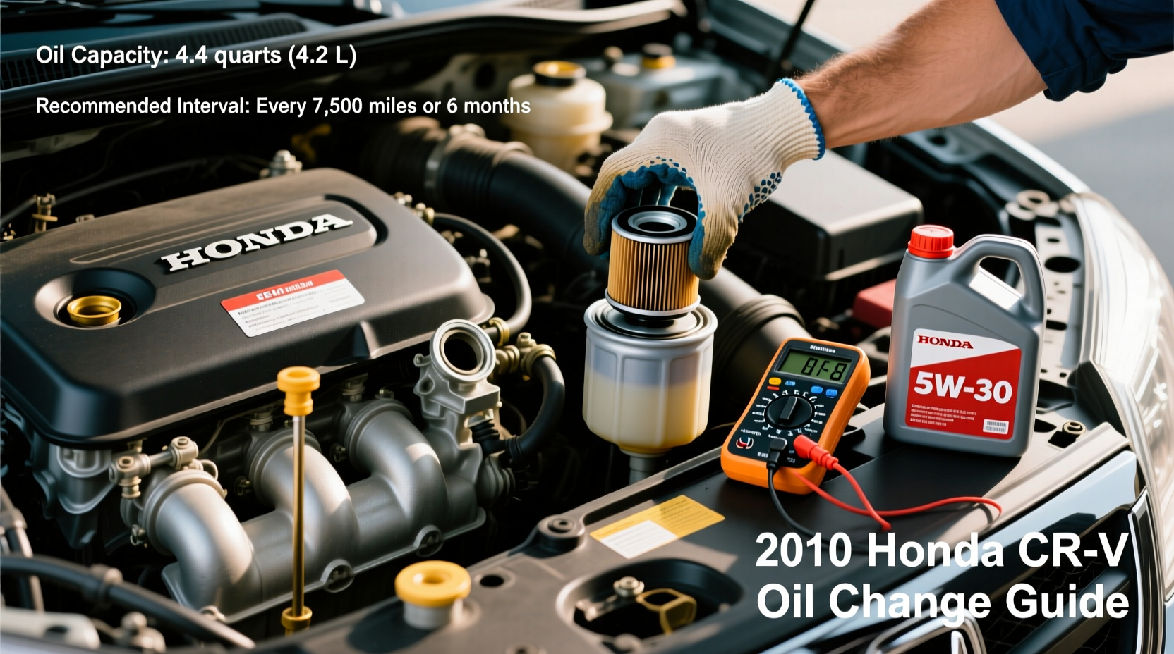 Honda Crv Oil Capacity