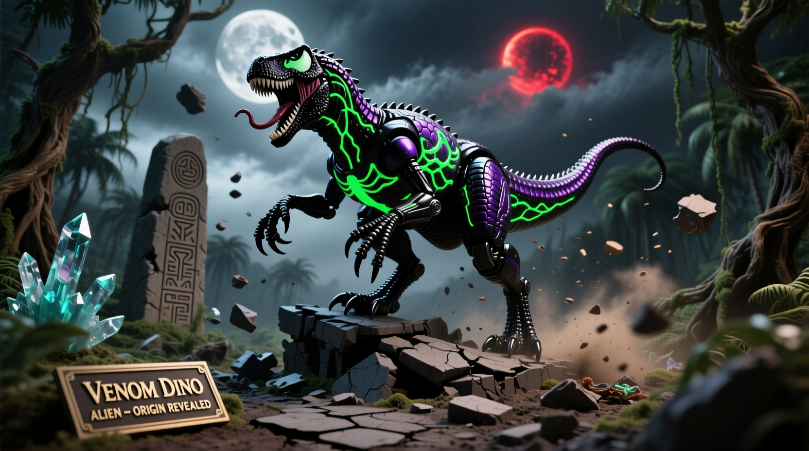 Step By Step Guide To Crafting A Unique Diorama For Your Venom Dinosaur ...