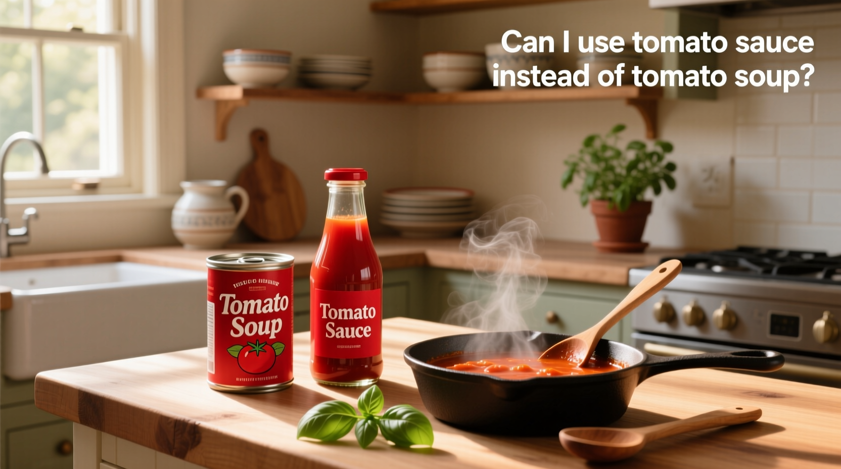 Can You Use Tomato Soup Instead of Tomato Sauce? Guide