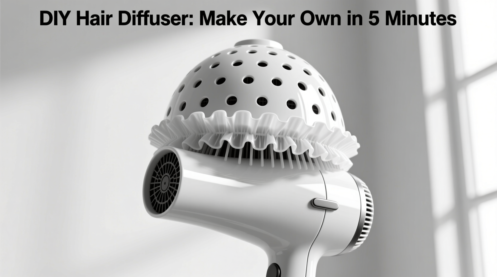 DIY Hair Diffuser: Make Your Own in 5 Minutes