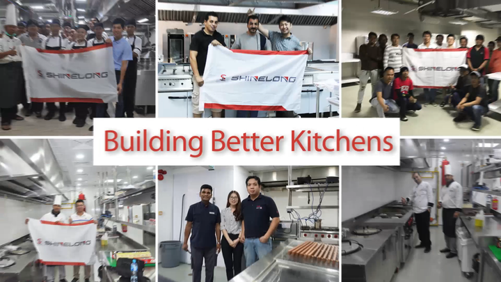 Custom Kitchen Cabinets and Hotel Restaurant Equipment - Full Set ...