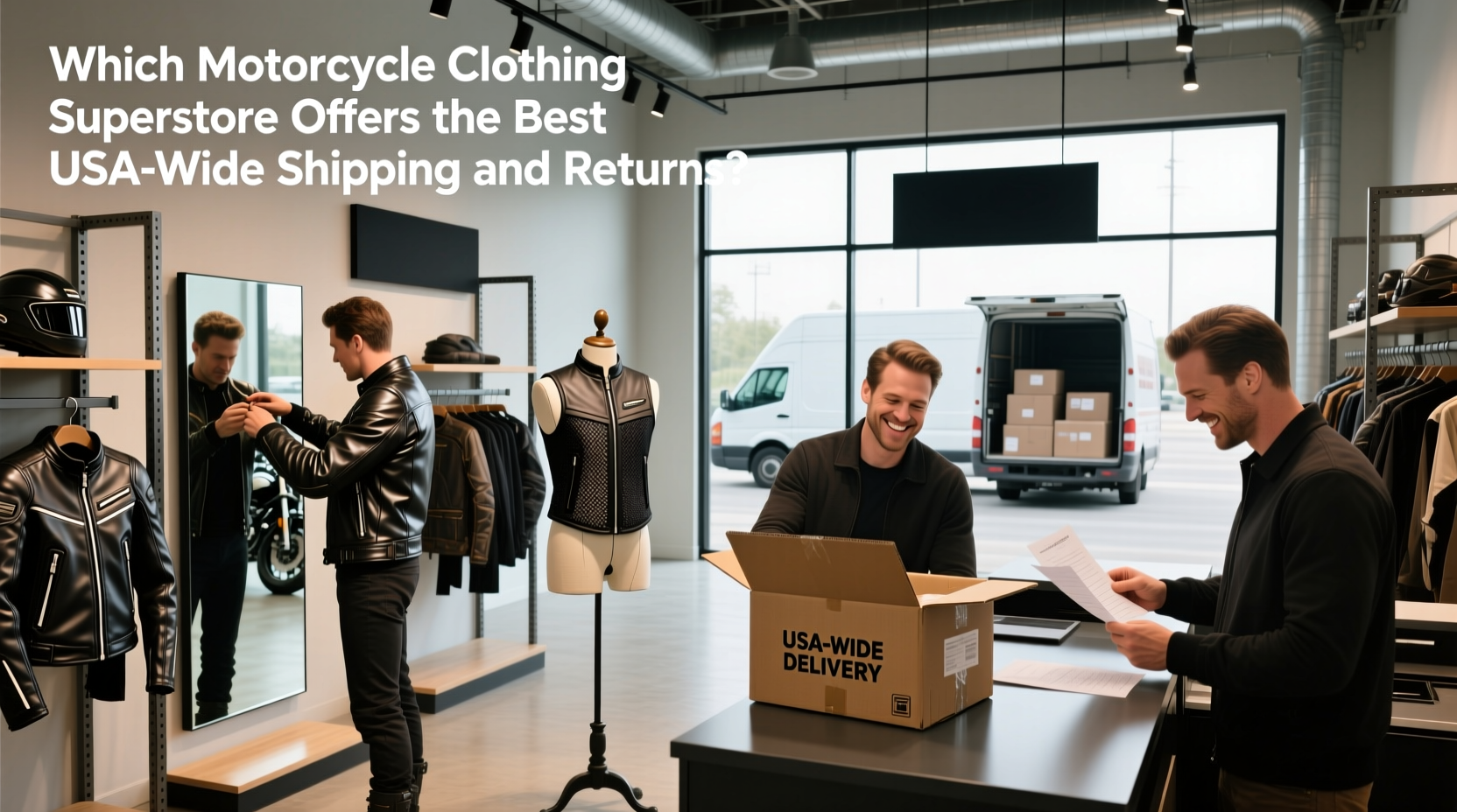 Which motorcycle clothing superstore offers the best USA-wide shipping ...