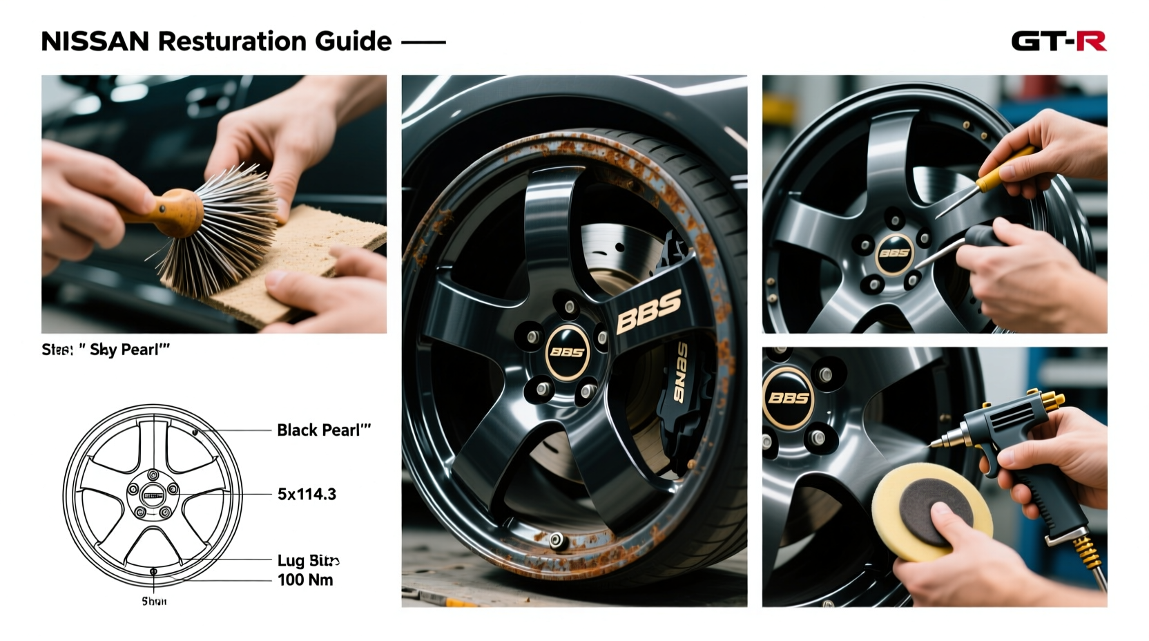 R32 Wheel Restoration Guide: Step-by-Step for GT-R Owners