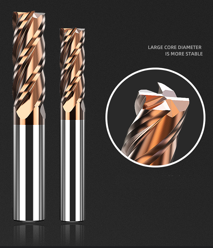 Dao Phay 4 Đầu Vuông Dụng Cụ Cắt Phay Cacbua Vonfram Rắn Cnc Hrc55 Dụn – Chima.vn – Máy móc ...