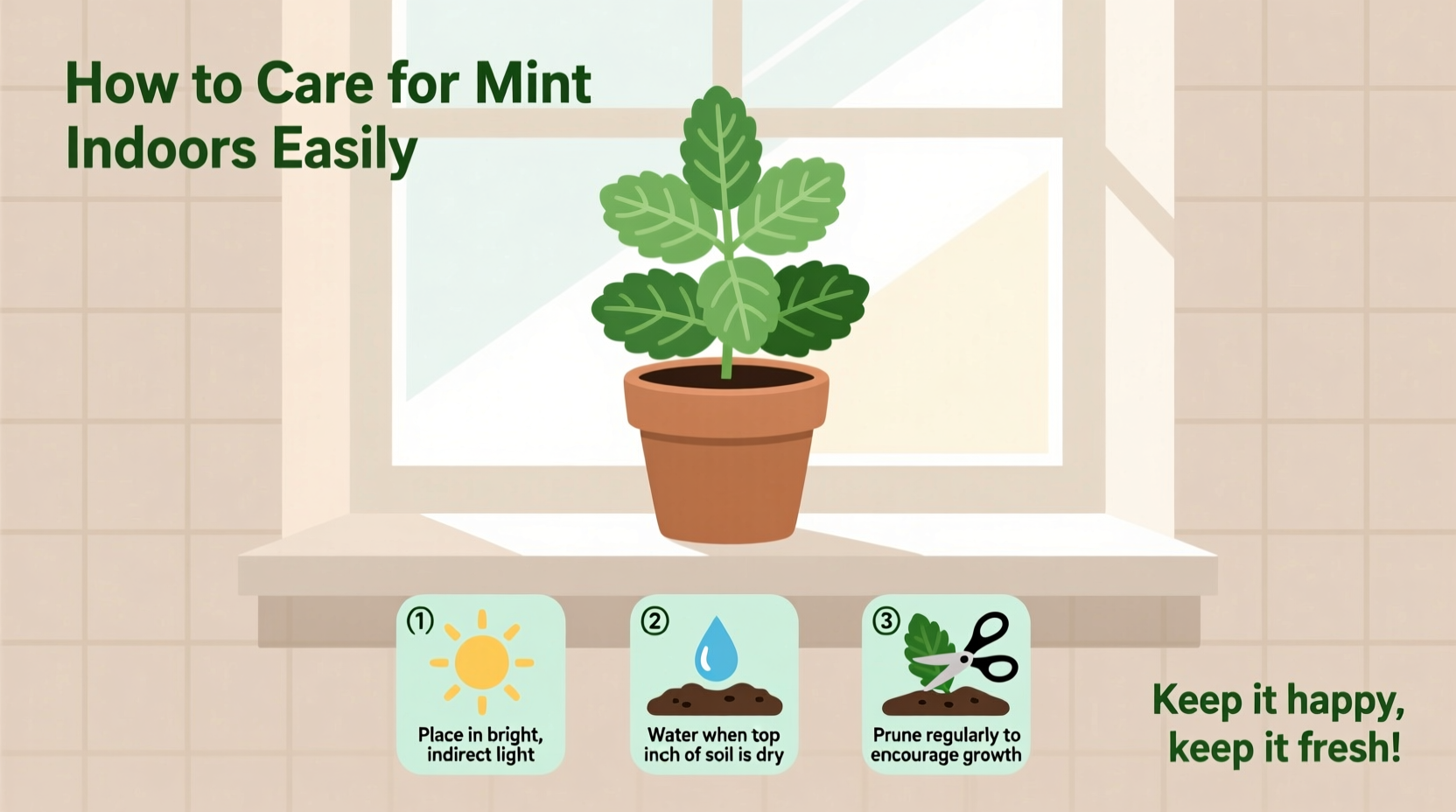 How to Care for Mint Indoors Easily
