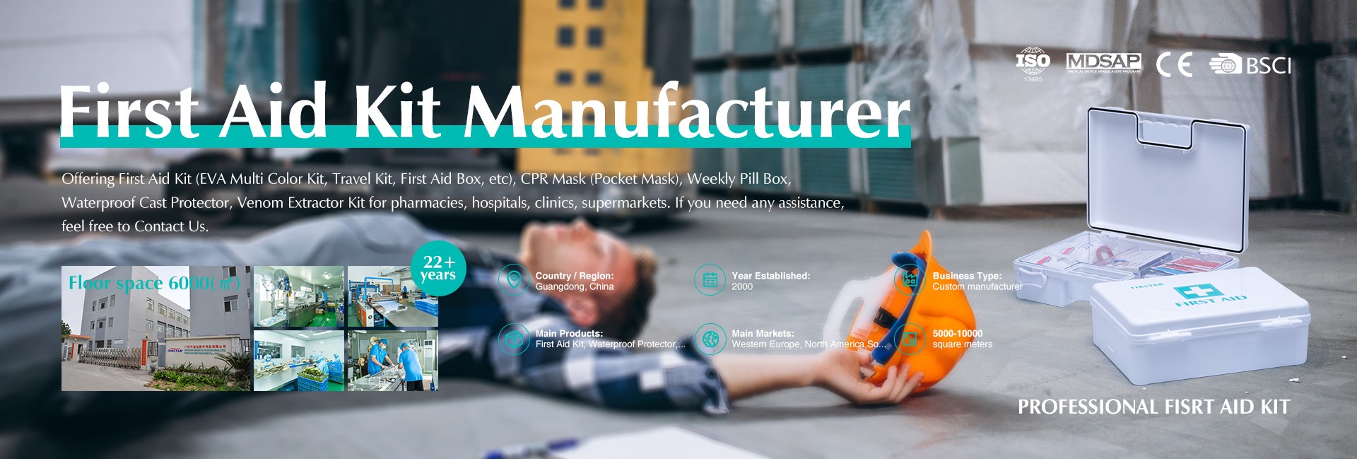 Firstar Healthcare Co., Ltd. (Guangzhou) - First Aid Kit, Waterproof ...