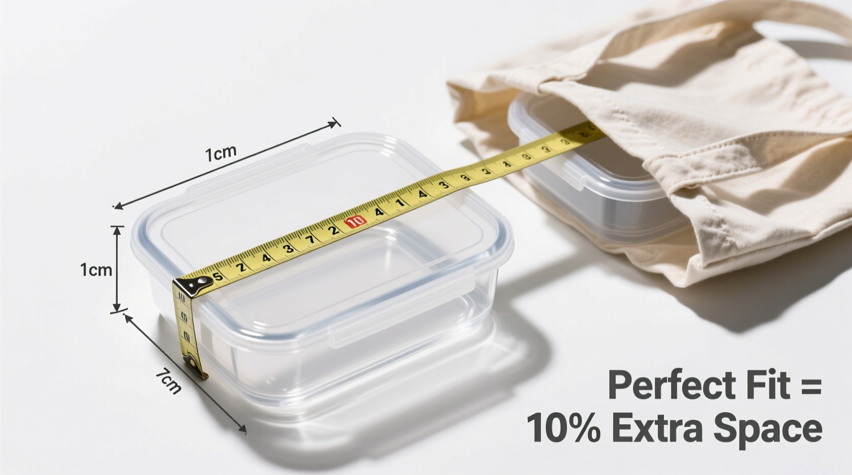 How To Accurately Measure Your Lunch Container To Find The Perfect Bag Size