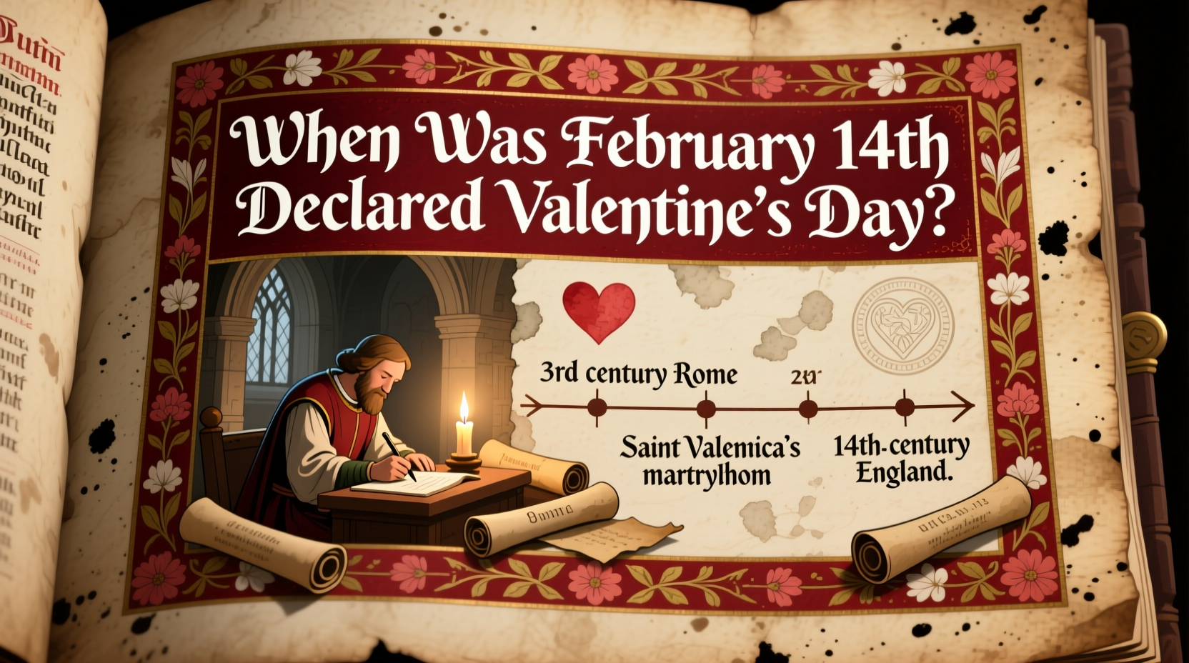 When Was February 14th Declared Valentine's Day?