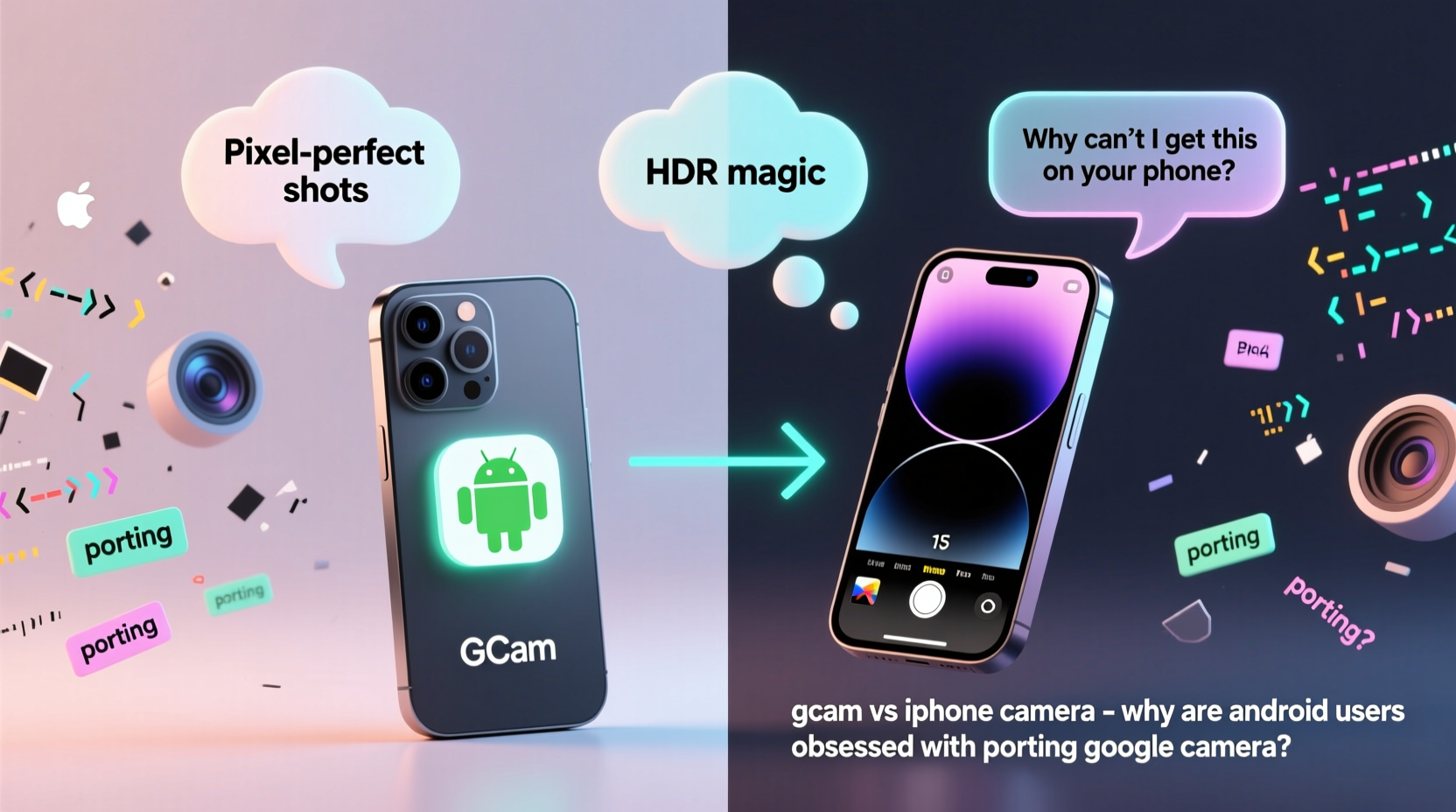 Gcam Vs Iphone Camera Why Are Android Users Obsessed With Porting ...