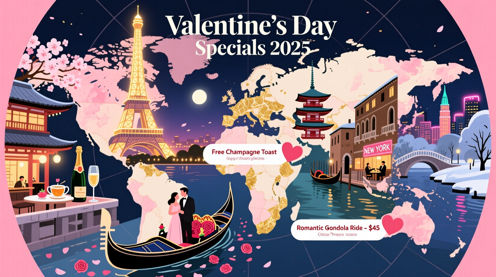 Where to Find Valentine's Day Specials Worldwide