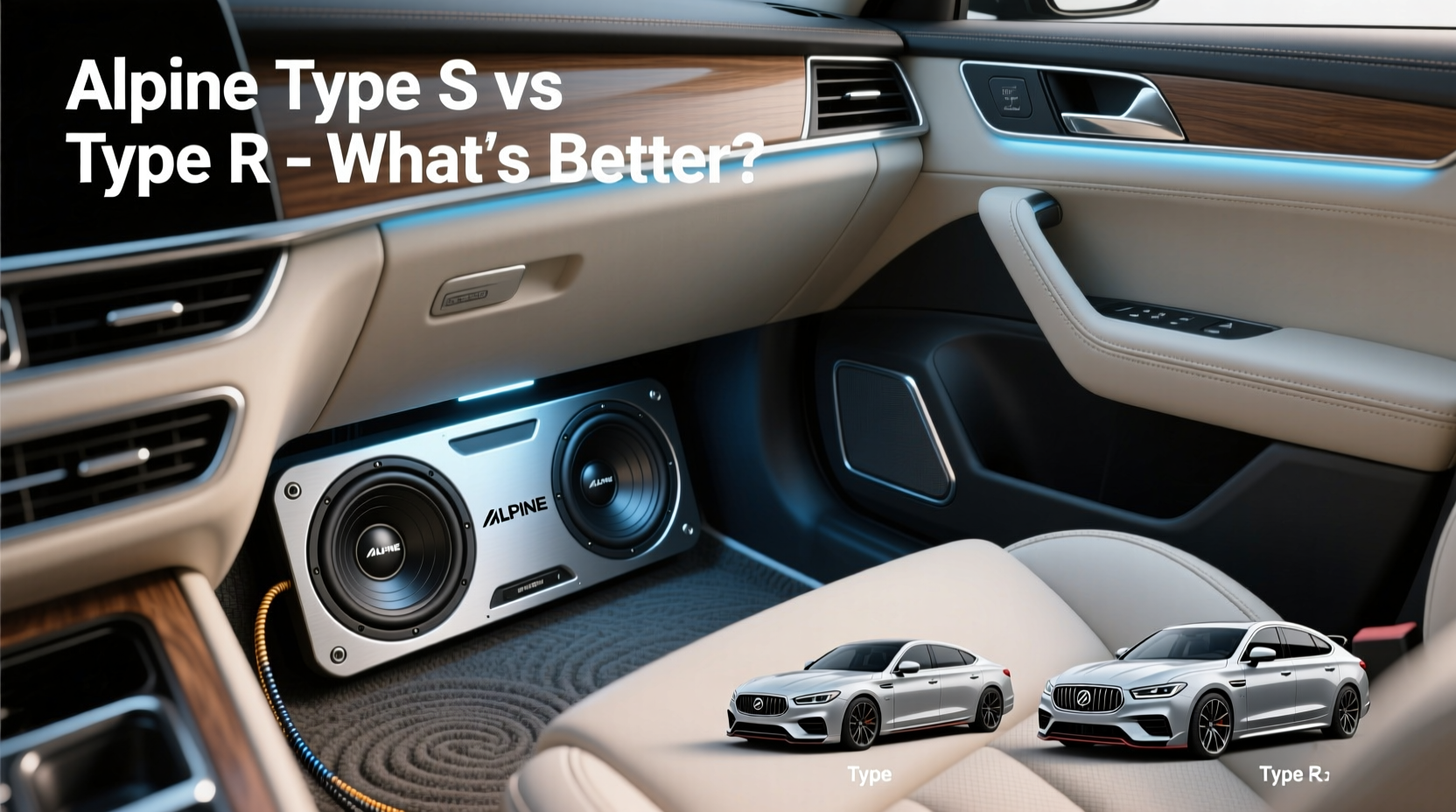 Alpine Subwoofers Guide: How to Choose Between Type R and S