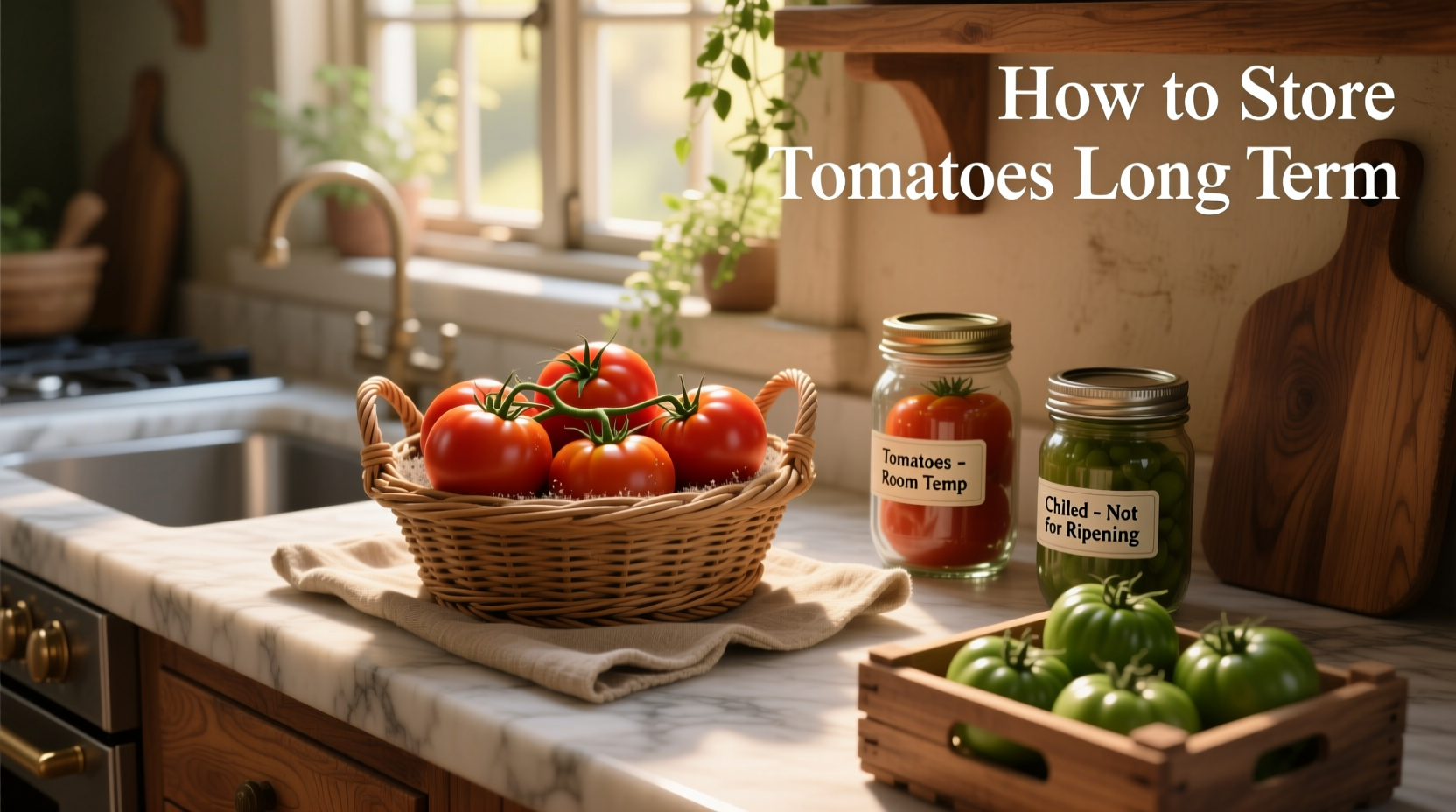 How to Store Tomatoes Long Term: A Practical Guide