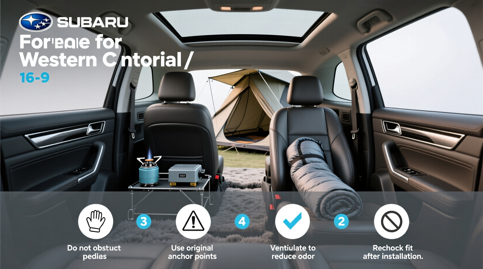Subaru Forester Car Camping Setup Buying Guide