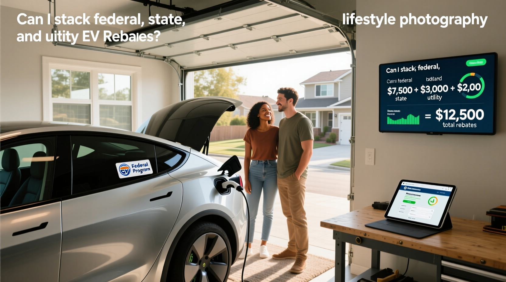 How to Stack Federal, State, and Utility EV Rebates