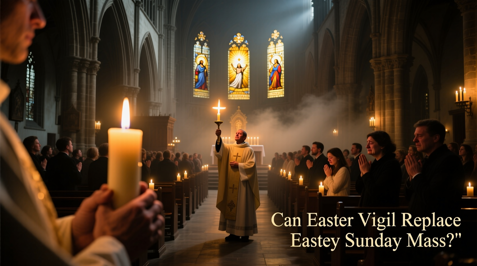 Can Easter Vigil Replace Easter Sunday Mass?