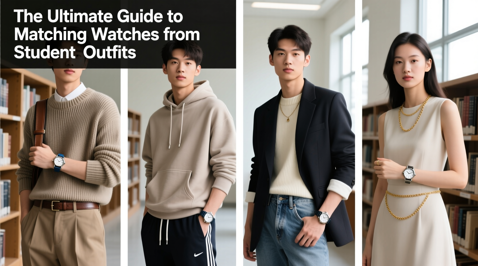 The Ultimate Guide To Matching Watches With Student Outfits For ...