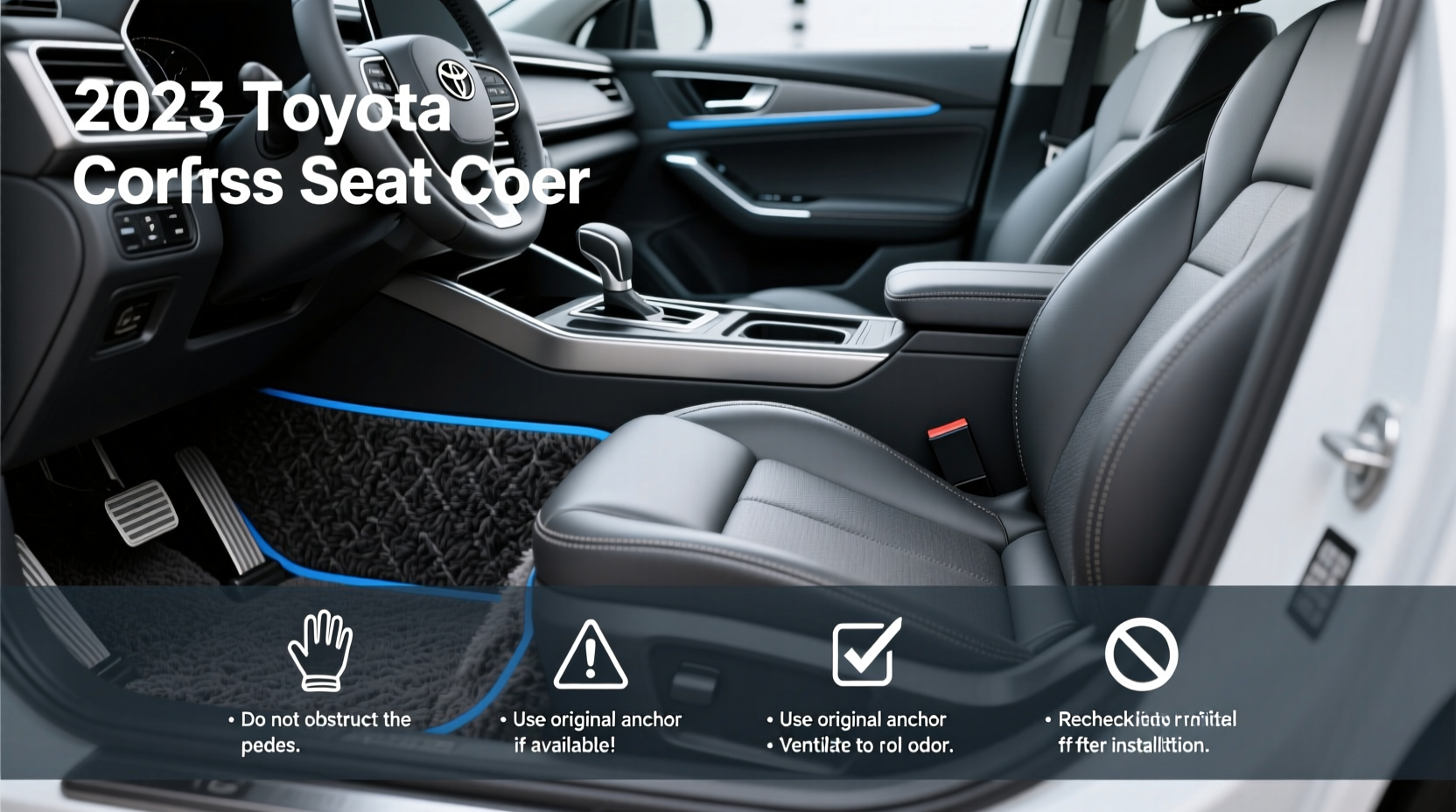 How to Choose Toyota Corolla Cross 2023 Seat Covers: Buying Guide
