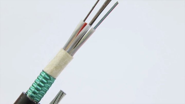 Outdoor 12 Core Fiber Optic Cable GYXTC8S 16 Core GYXTC8Y Figure 8 Communication Cable from ...
