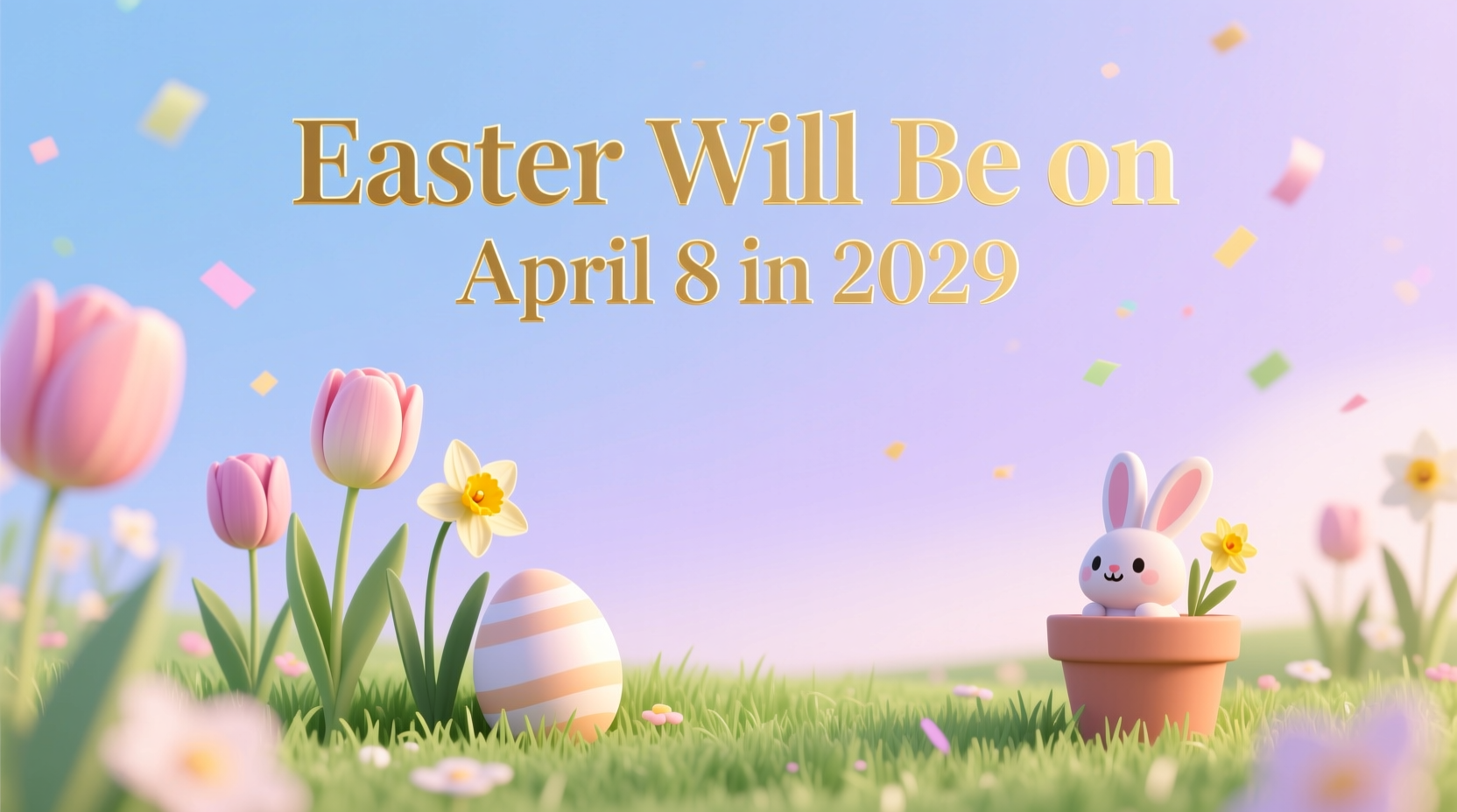 Easter Will Be on April 8 in 2029