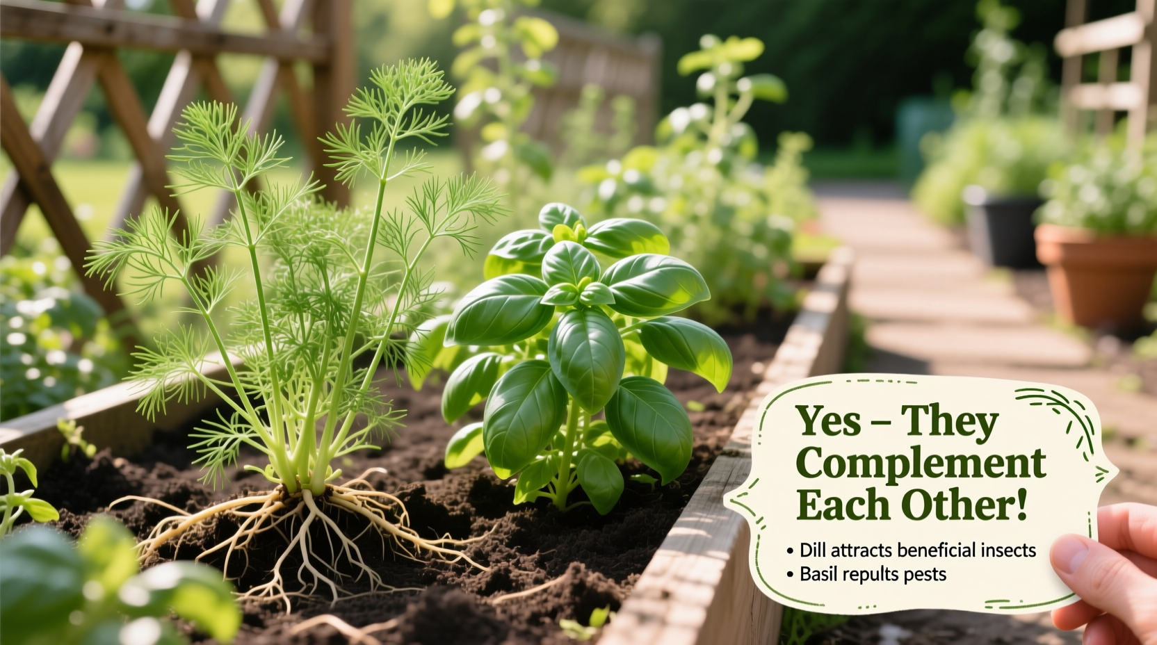 Can You Plant Dill and Basil Together? Expert Guide