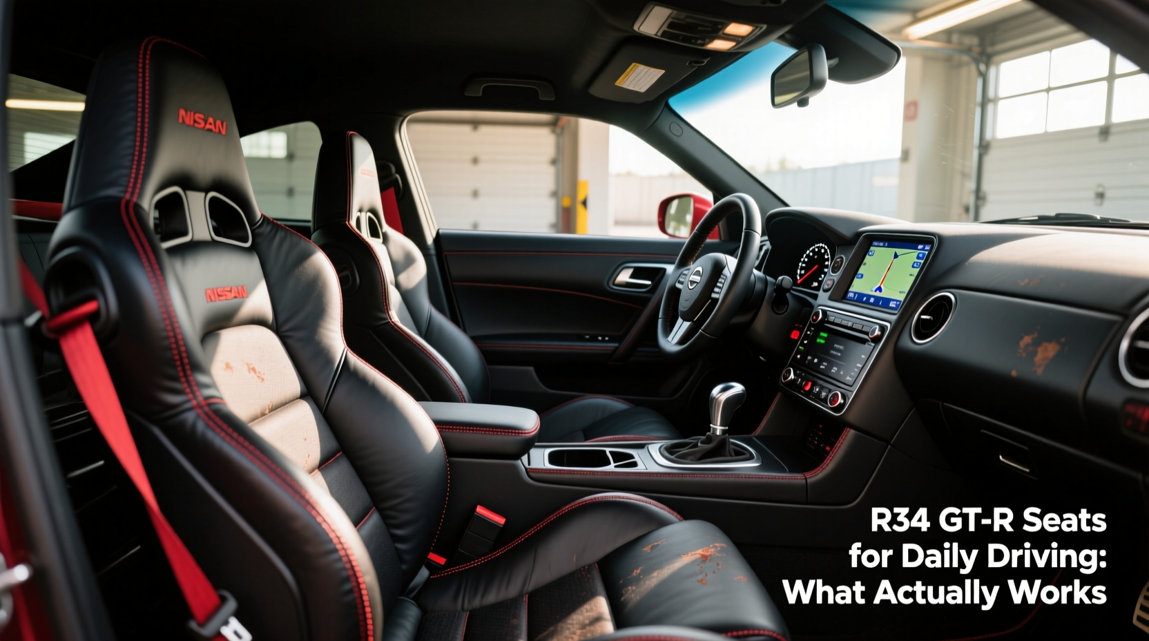 R34 GT-R Seats for Daily Driving: What Actually Works