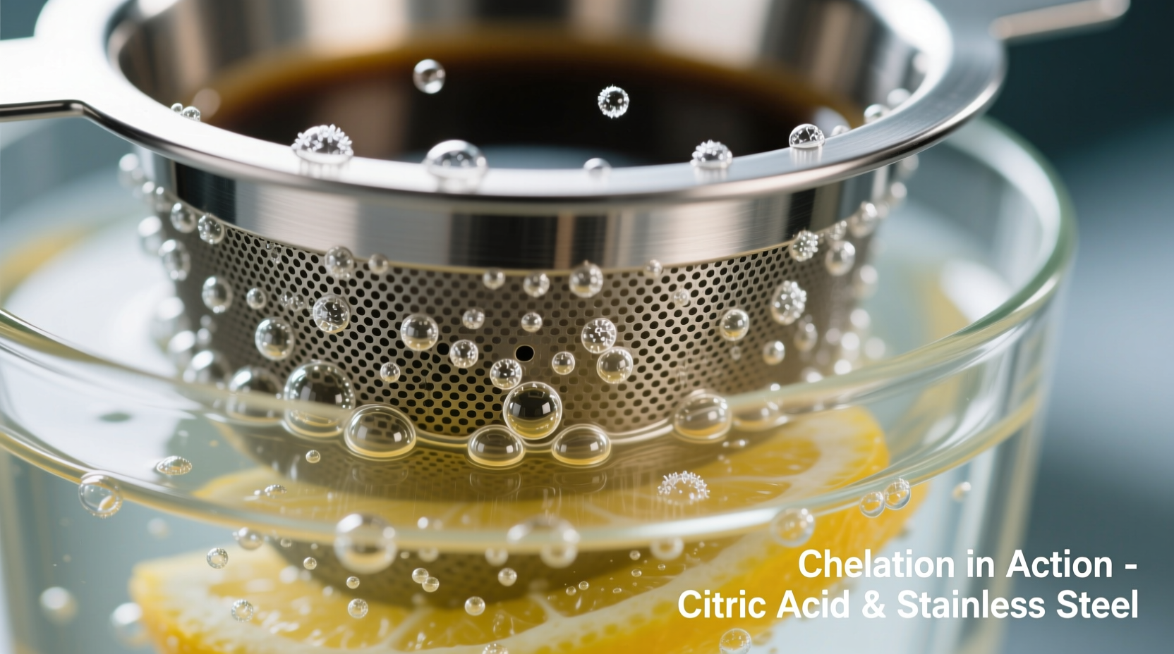 Citric Acid Coffee Filter Cleaning