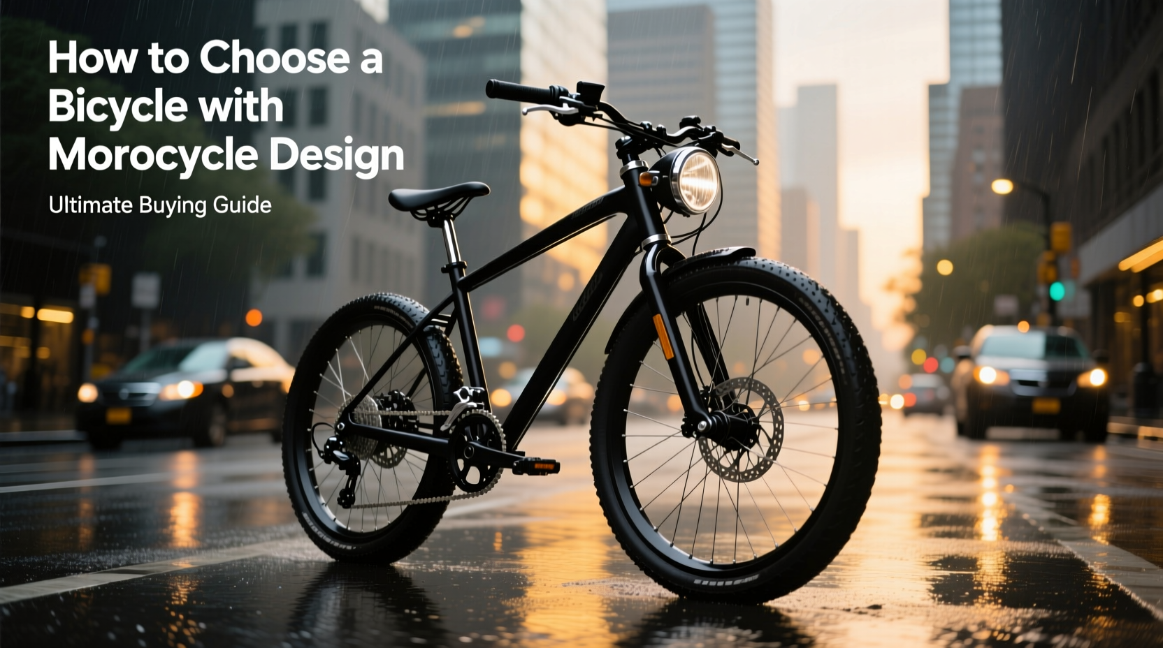 How to Choose a Bicycle with Motorcycle Design Single Speed: Ultimate ...