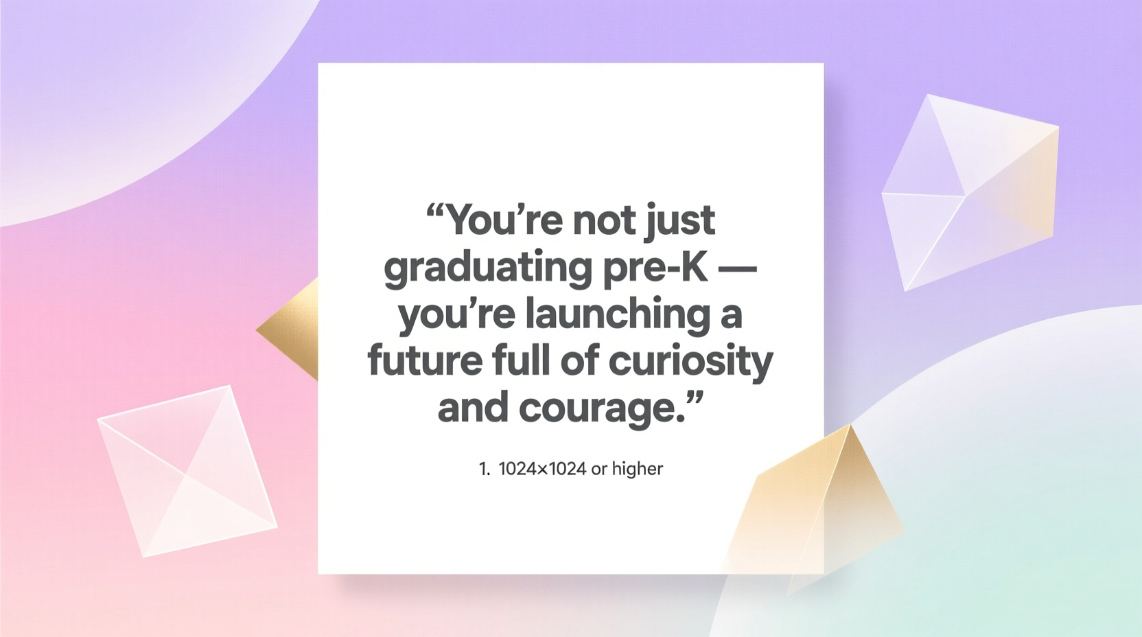 Pre Kindergarten Graduation Quotes to Celebrate Little Learners