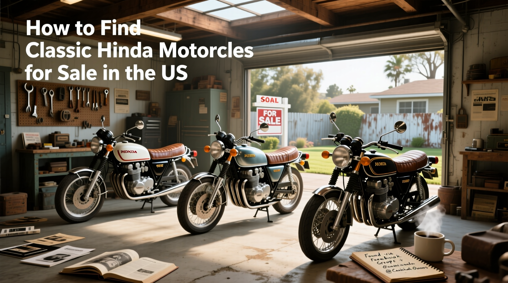 How to Find Classic Honda Motorcycles for Sale in the US