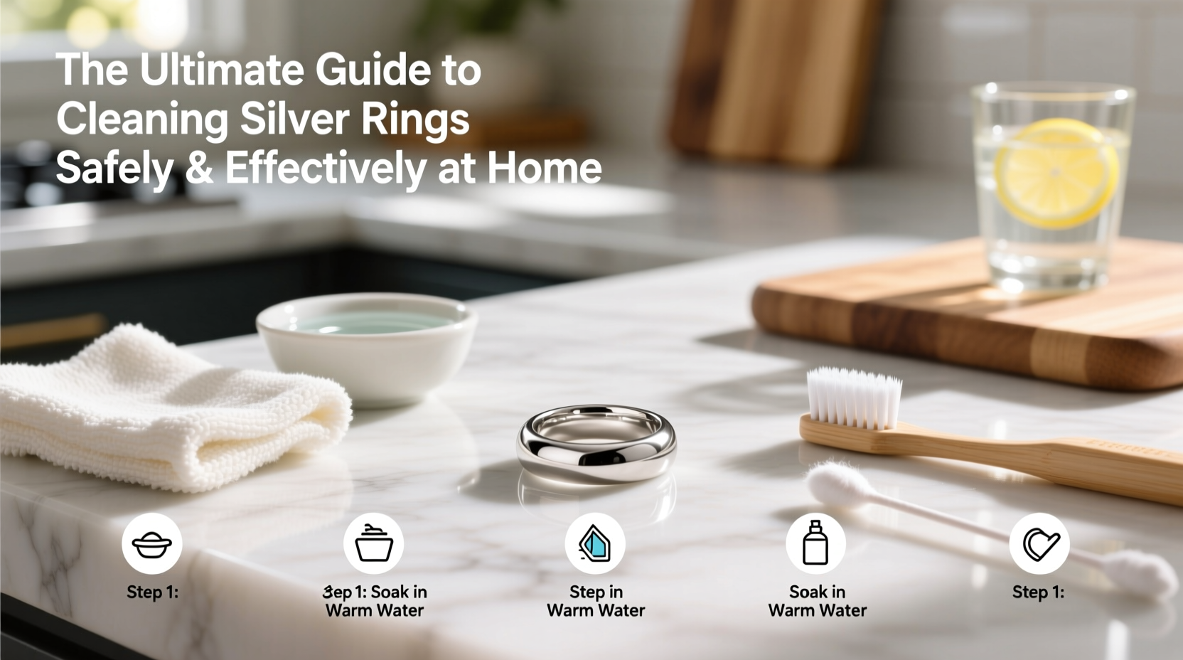 The Ultimate Guide To Cleaning Silver Rings Safely And Effectively At Home