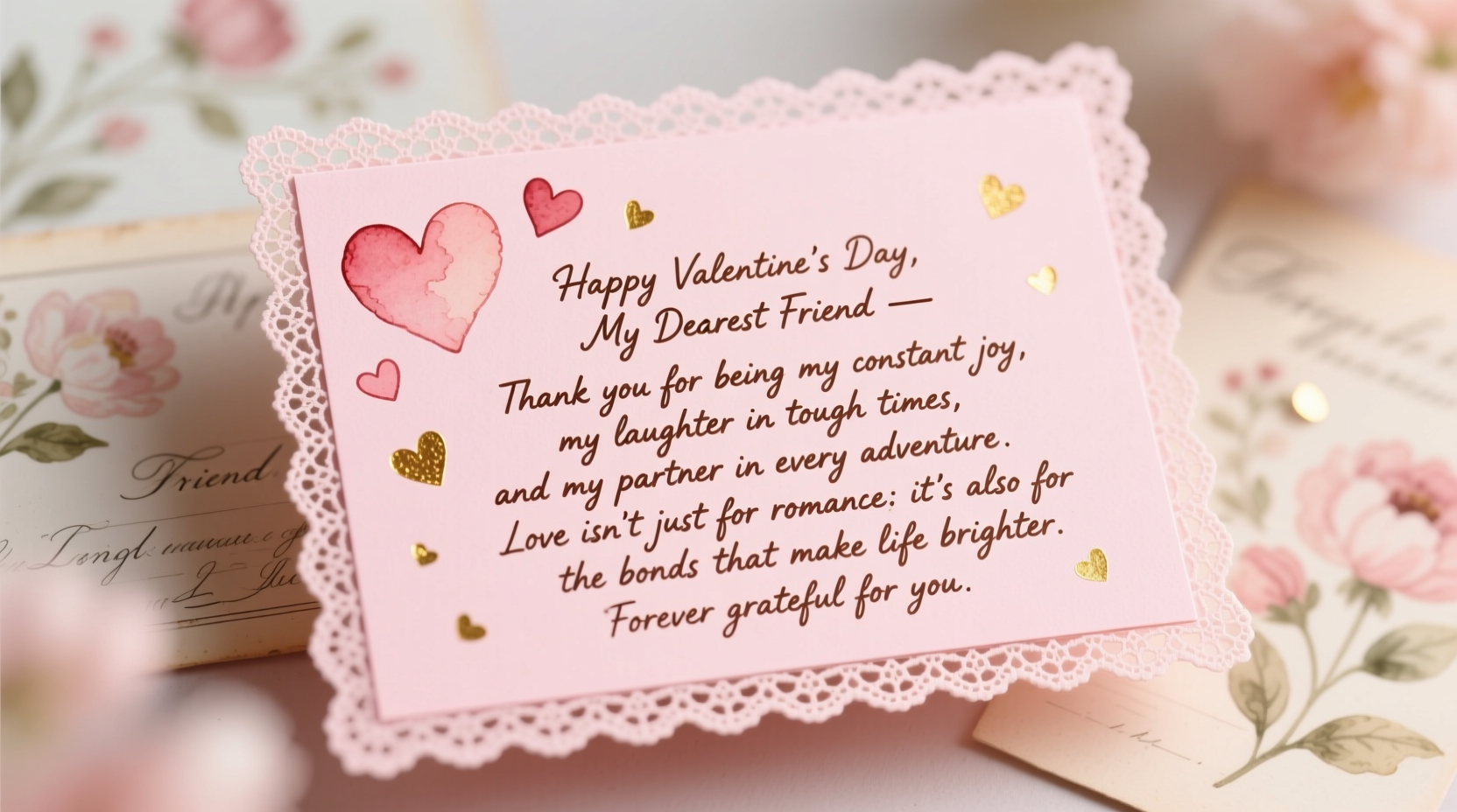 What to Say in a Valentine's Day Card for Friends