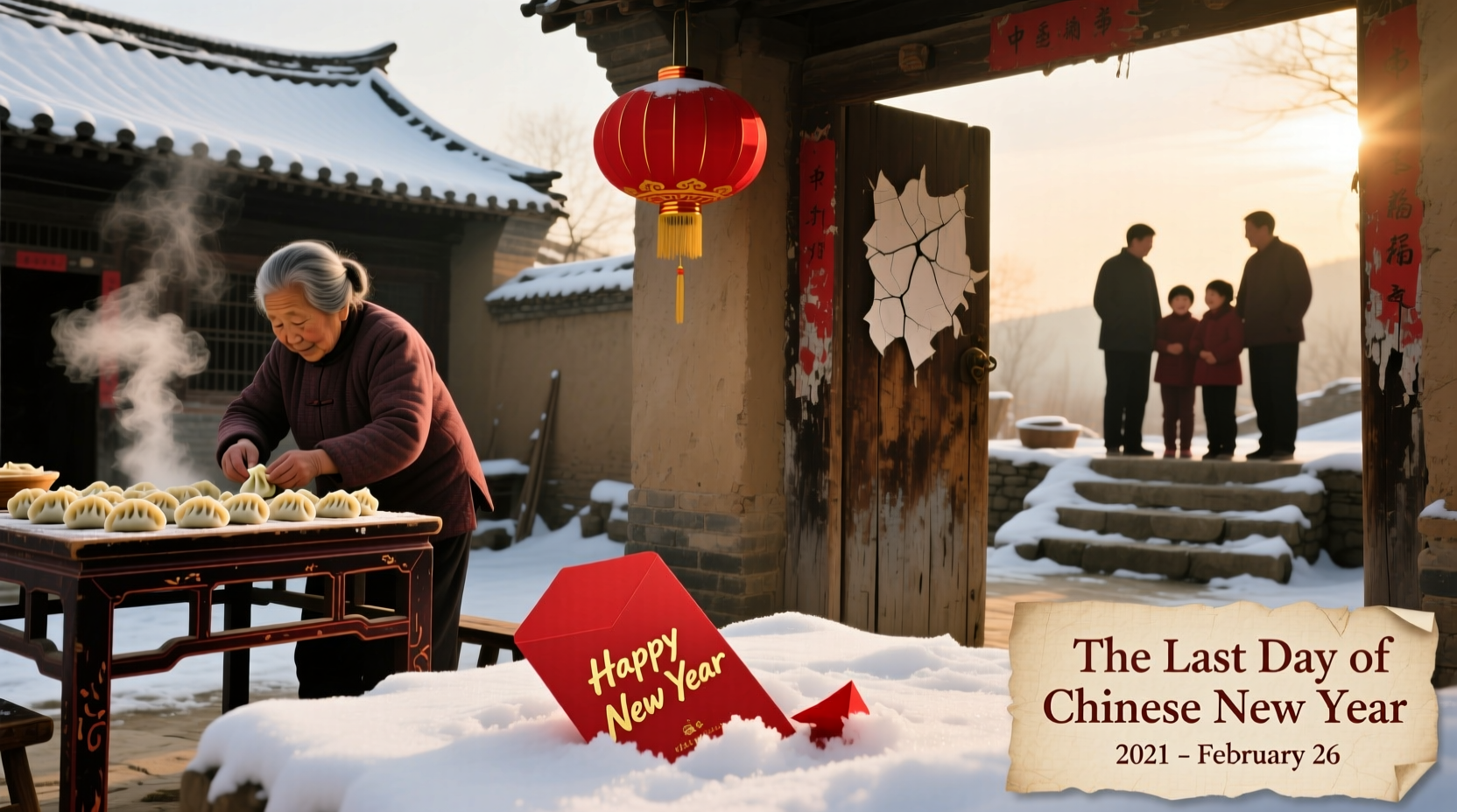 The Last Day of Chinese New Year 2021 Was February 26