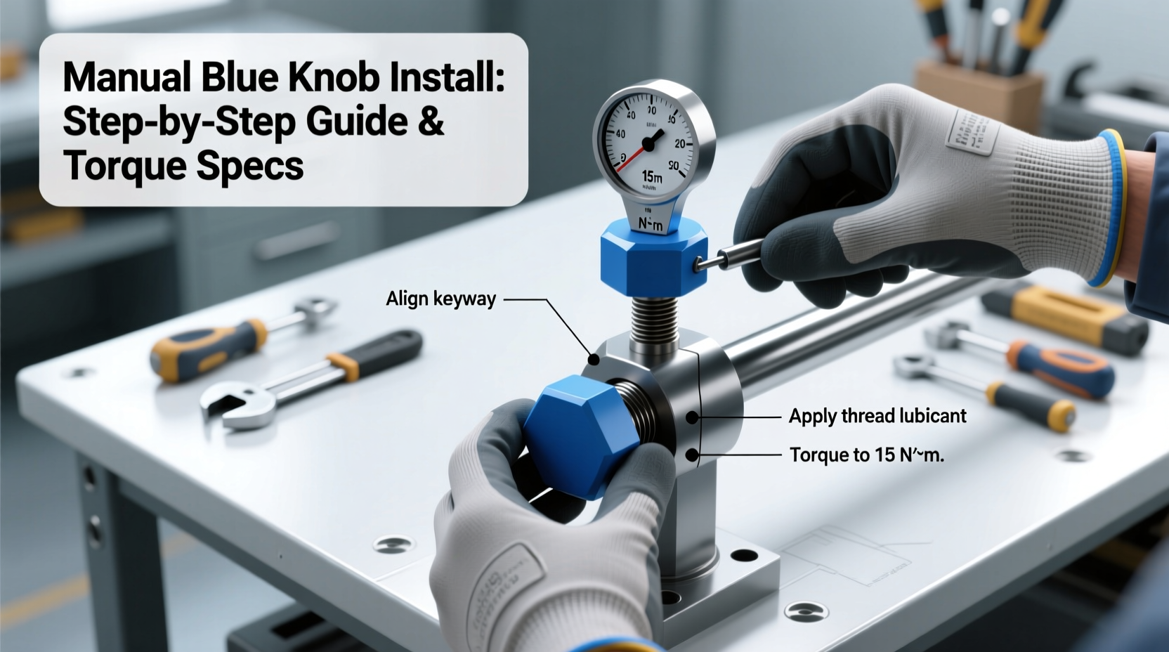 Manual Blue Knob Install: Step-by-Step Guide & Torque Specs