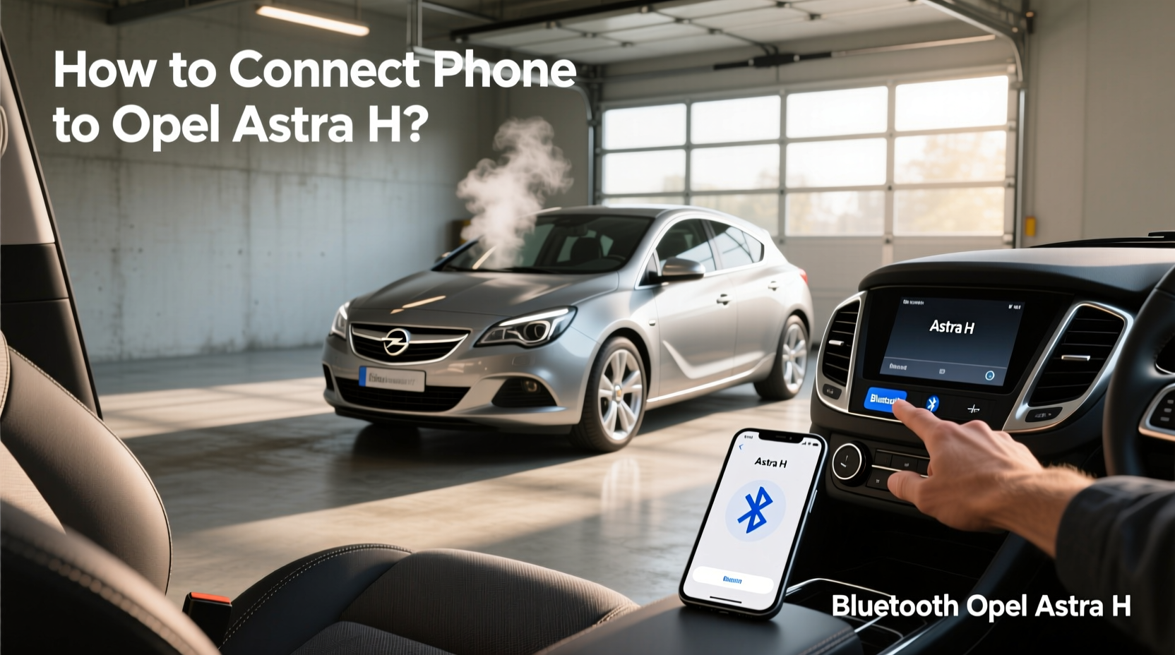 How to Choose Bluetooth Opel Astra H, How to Connect Phone to Astra H ...