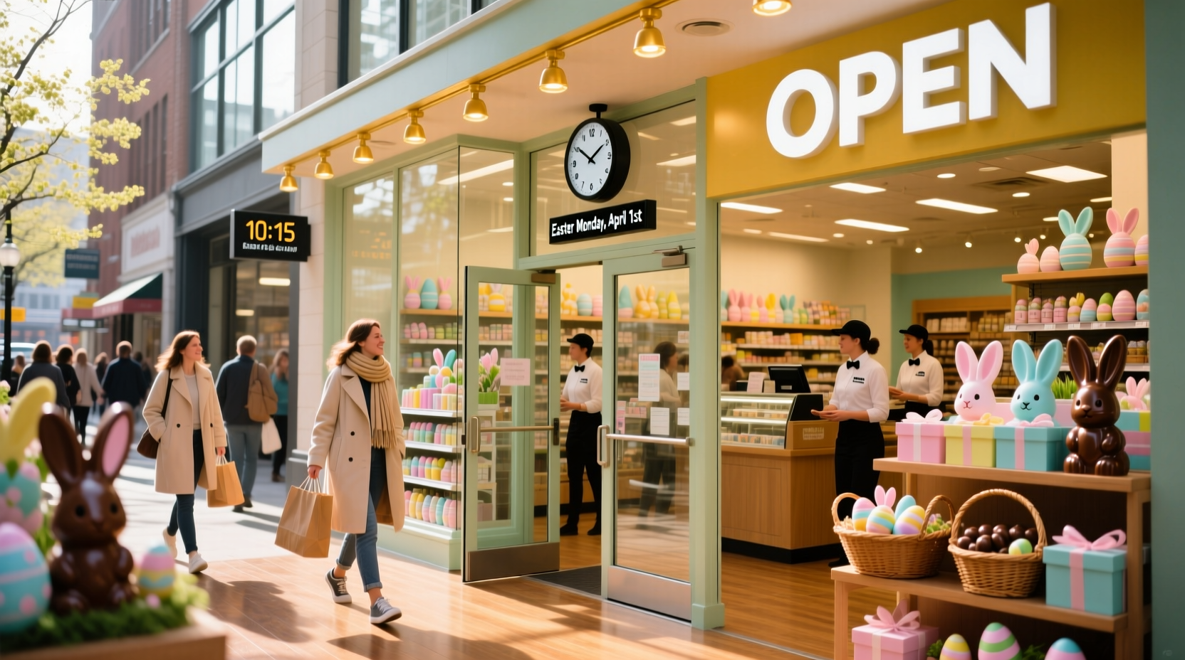 Are Retail Stores Open on Easter Monday?