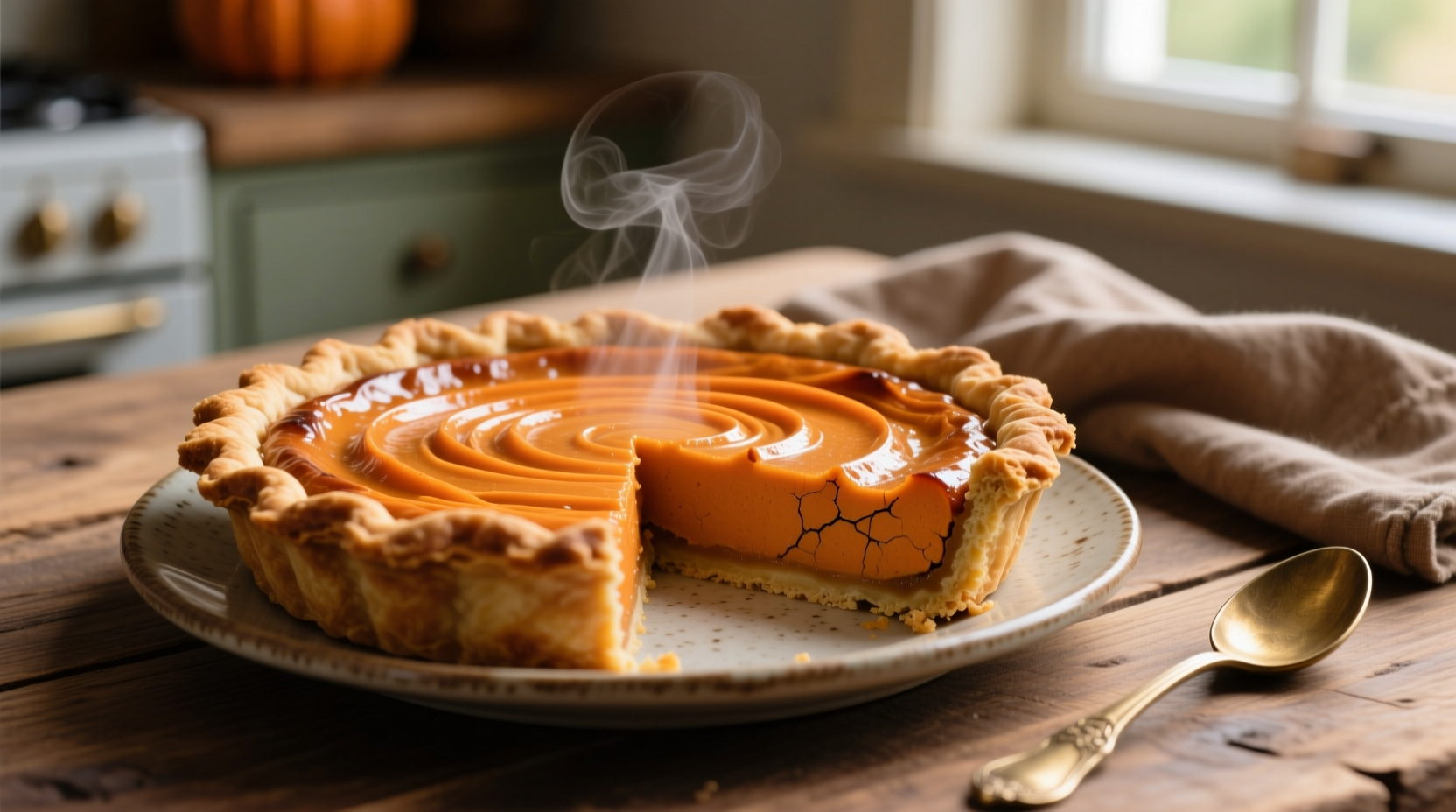 Tarte à la citrouille pudding : recette authentique et secrets