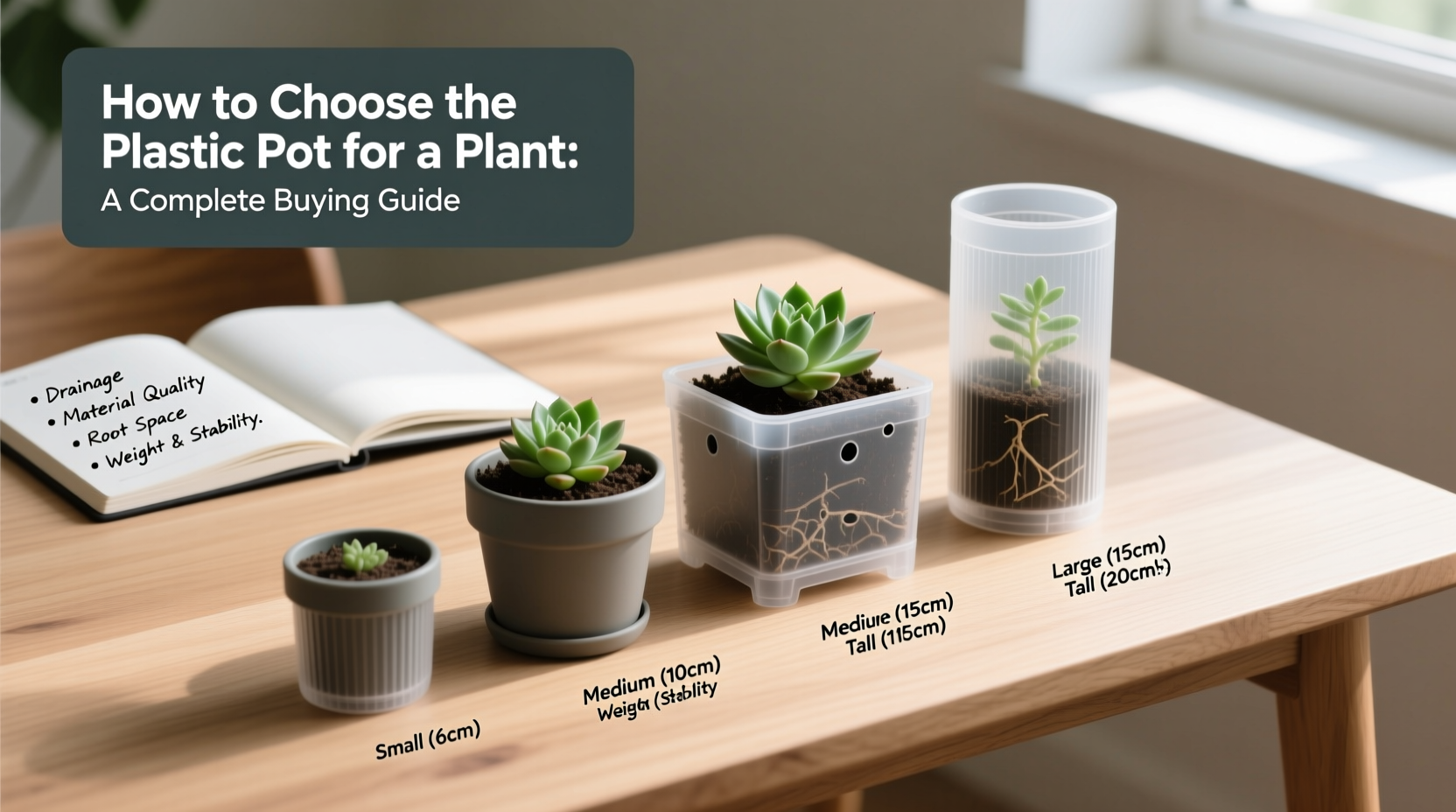 How to Choose the Best Plastic Pot for a Plant: A Complete Buying Guide