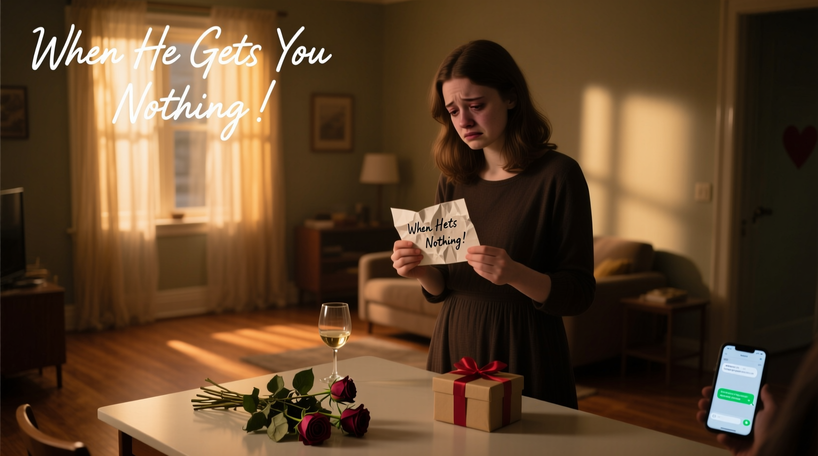 When He Gets You Nothing for Valentine's Day