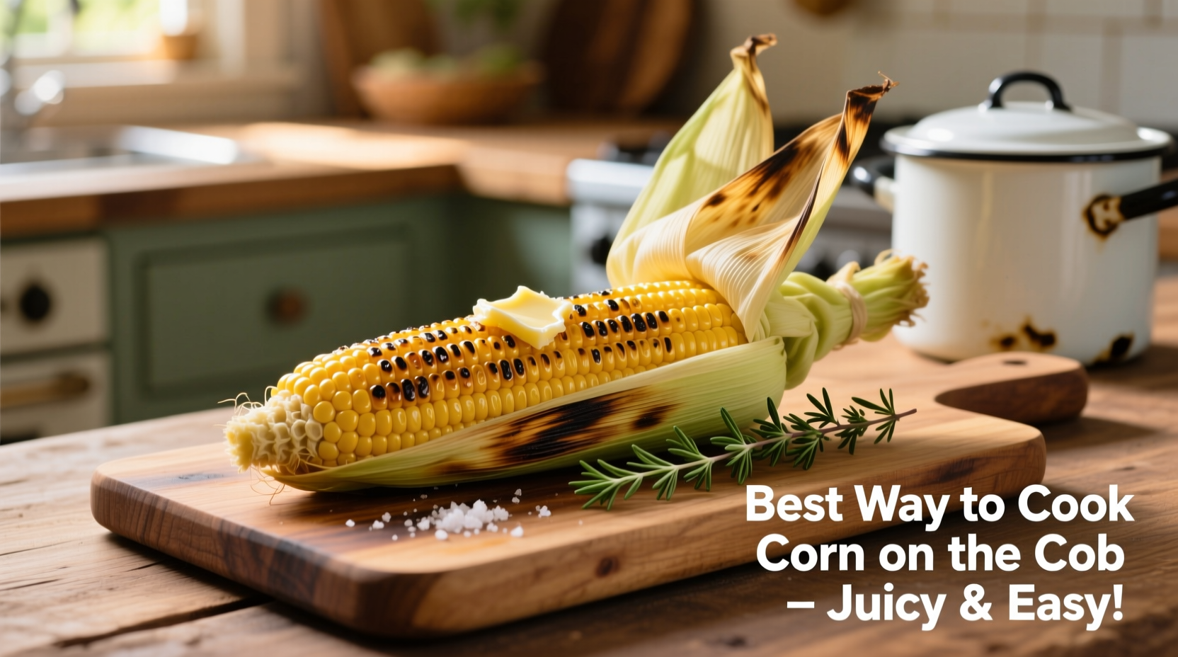 Best Way To Cook Corn On The Cob With Husk For Juicy Easy Results