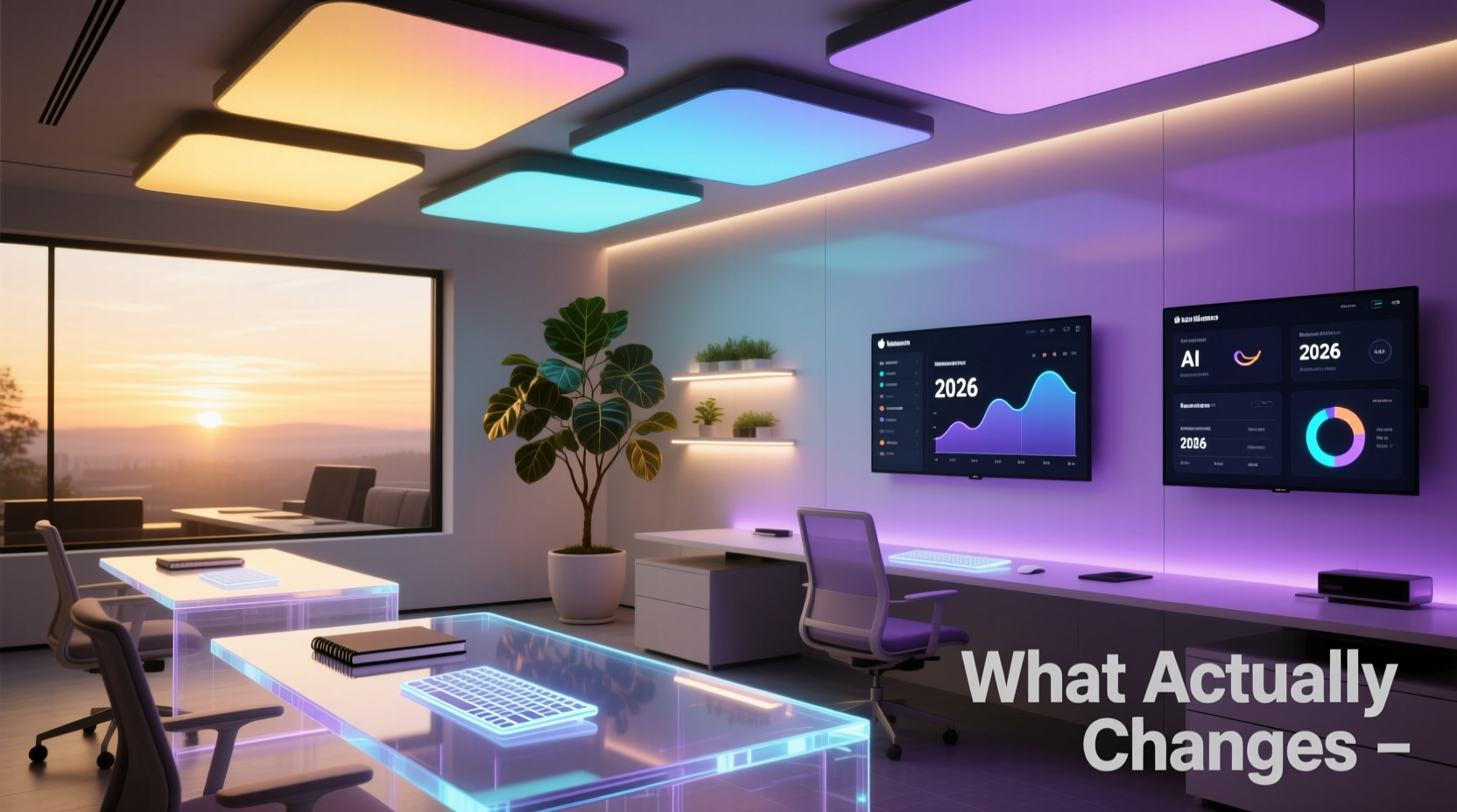 Home Office Ambient Lighting 2026: What Actually Changes