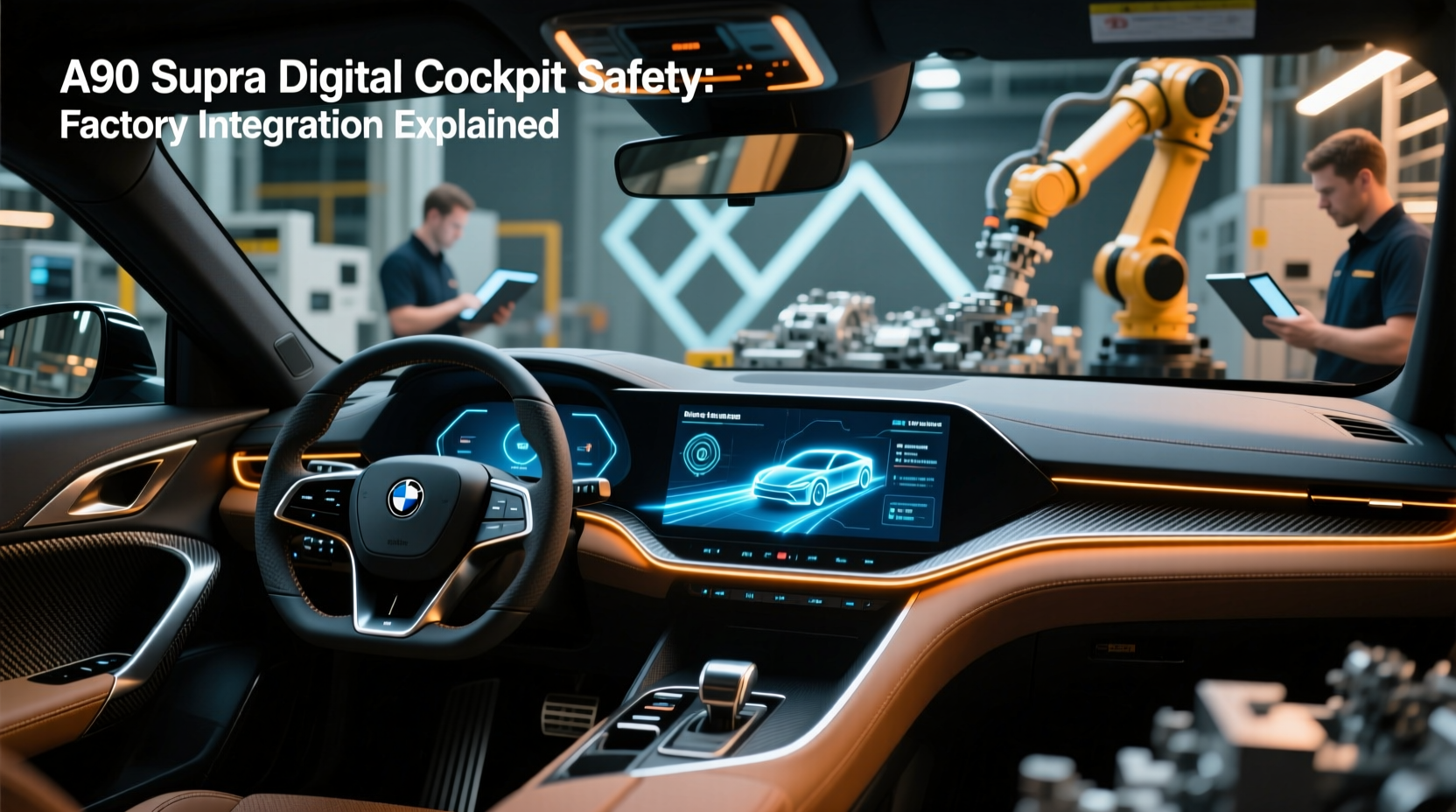 A90 Supra Digital Cockpit Safety: Factory Integration Explained