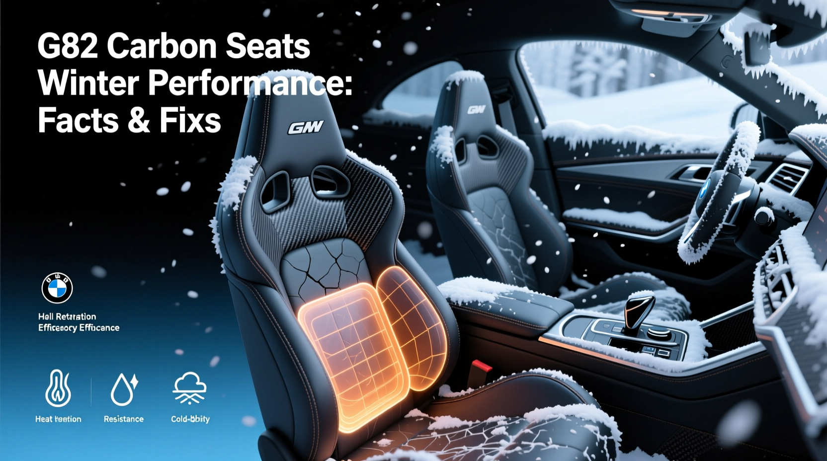 G82 Carbon Seats Winter Performance: Facts & Fixes
